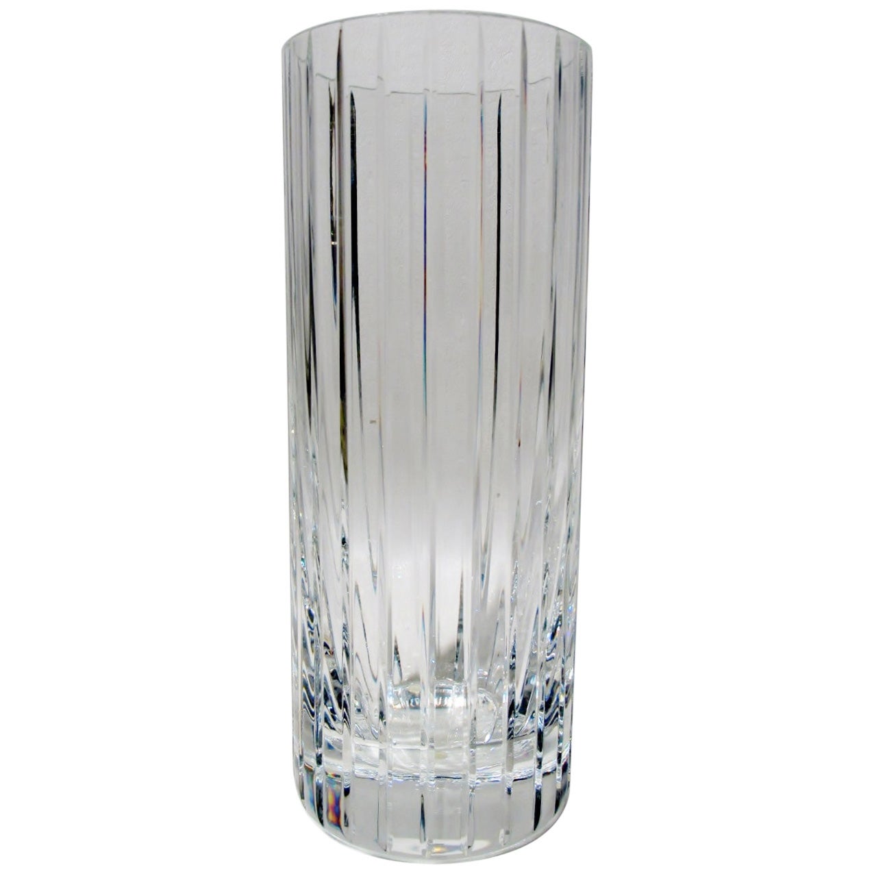 Baccarat Clear Crystal Bud Vase at 1stDibs
