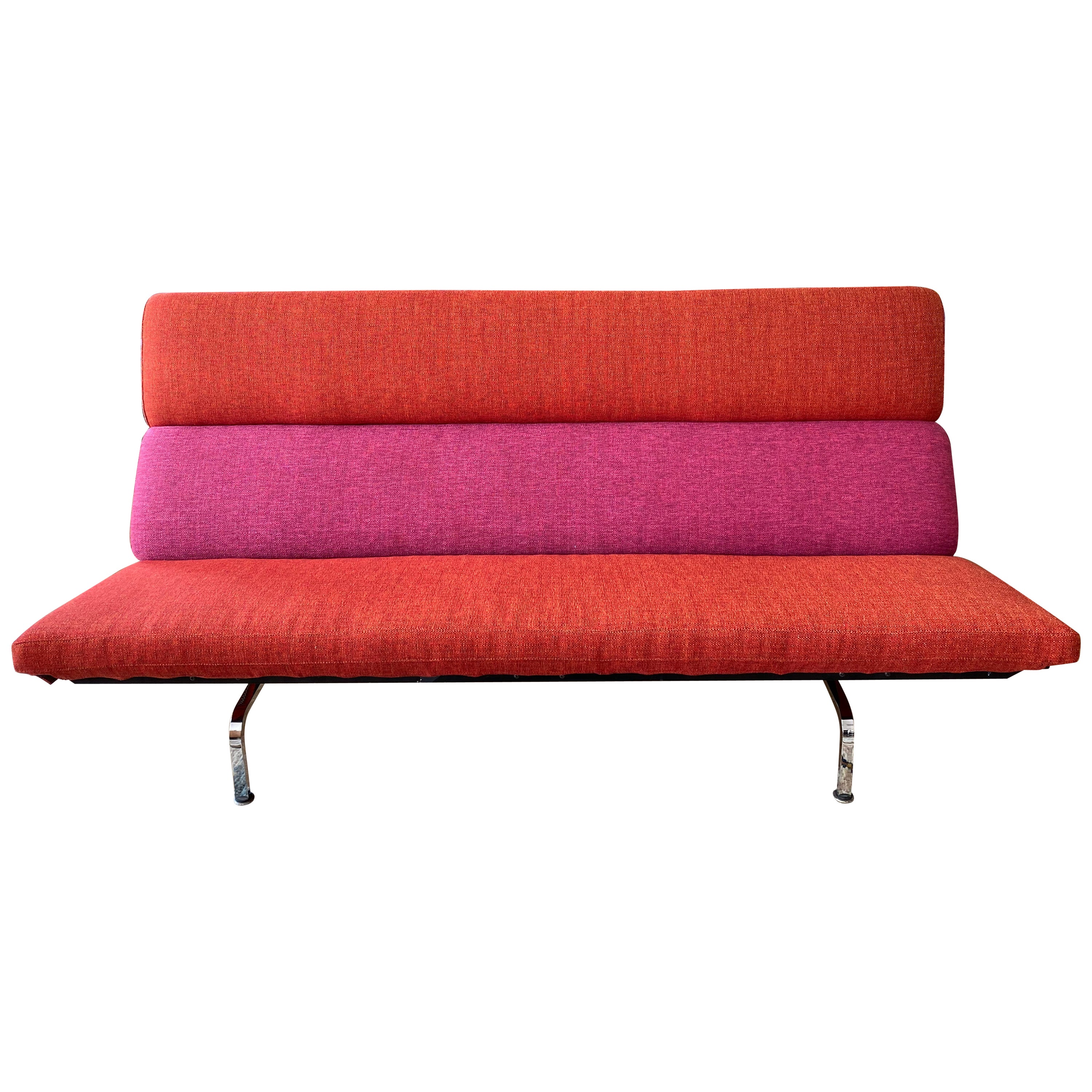 Early Eames Sofa Compact by Herman Miller at 1stDibs