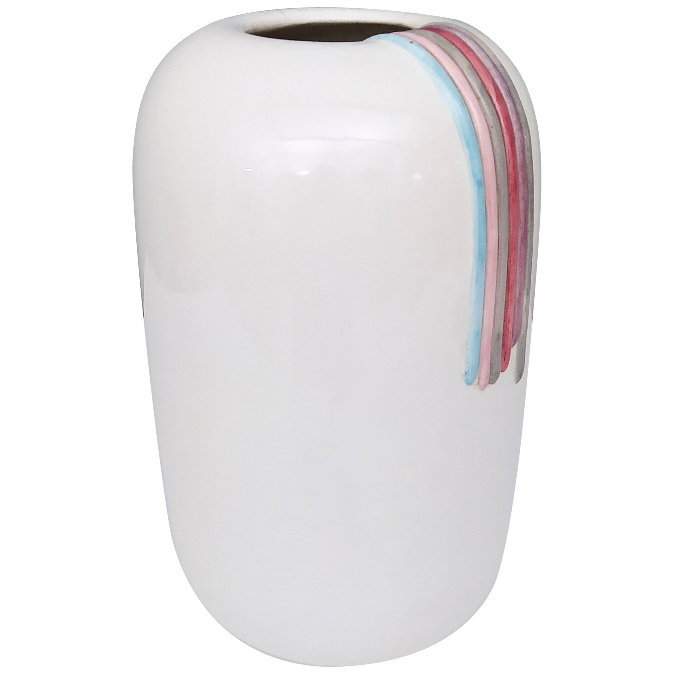 Ceramic Pot with Lid Japanese Mizusashi by Makoto Yabe For Sale at 1stDibs