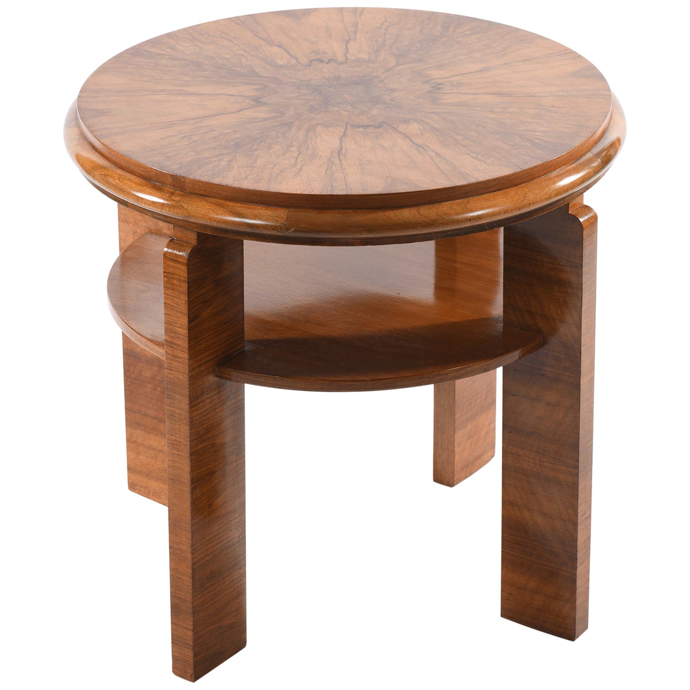 Art Deco Round Table at 1stDibs