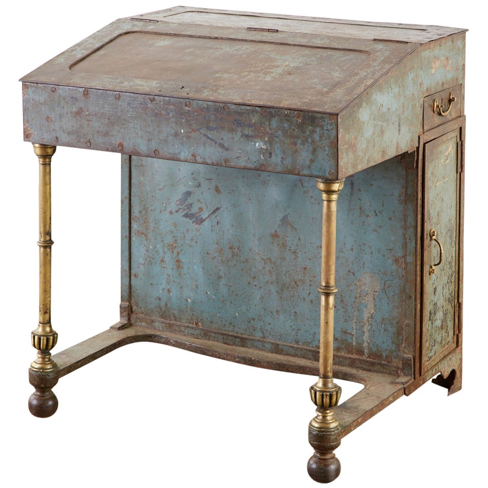 Vintage Industrial, Teachers Desk by "Standard Furniture Company" at ...