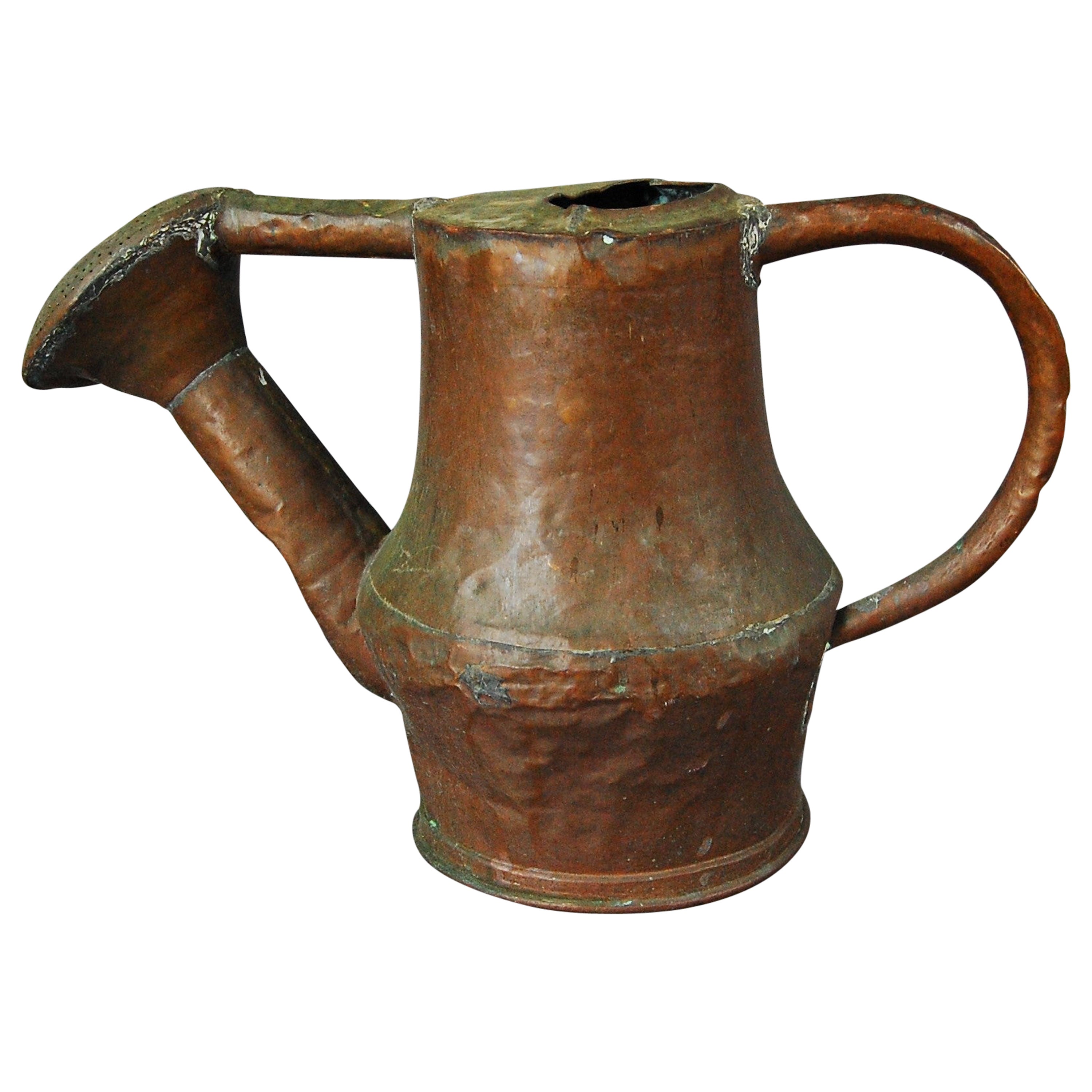 English Watering Can in Copper from mid-19th century at 1stDibs