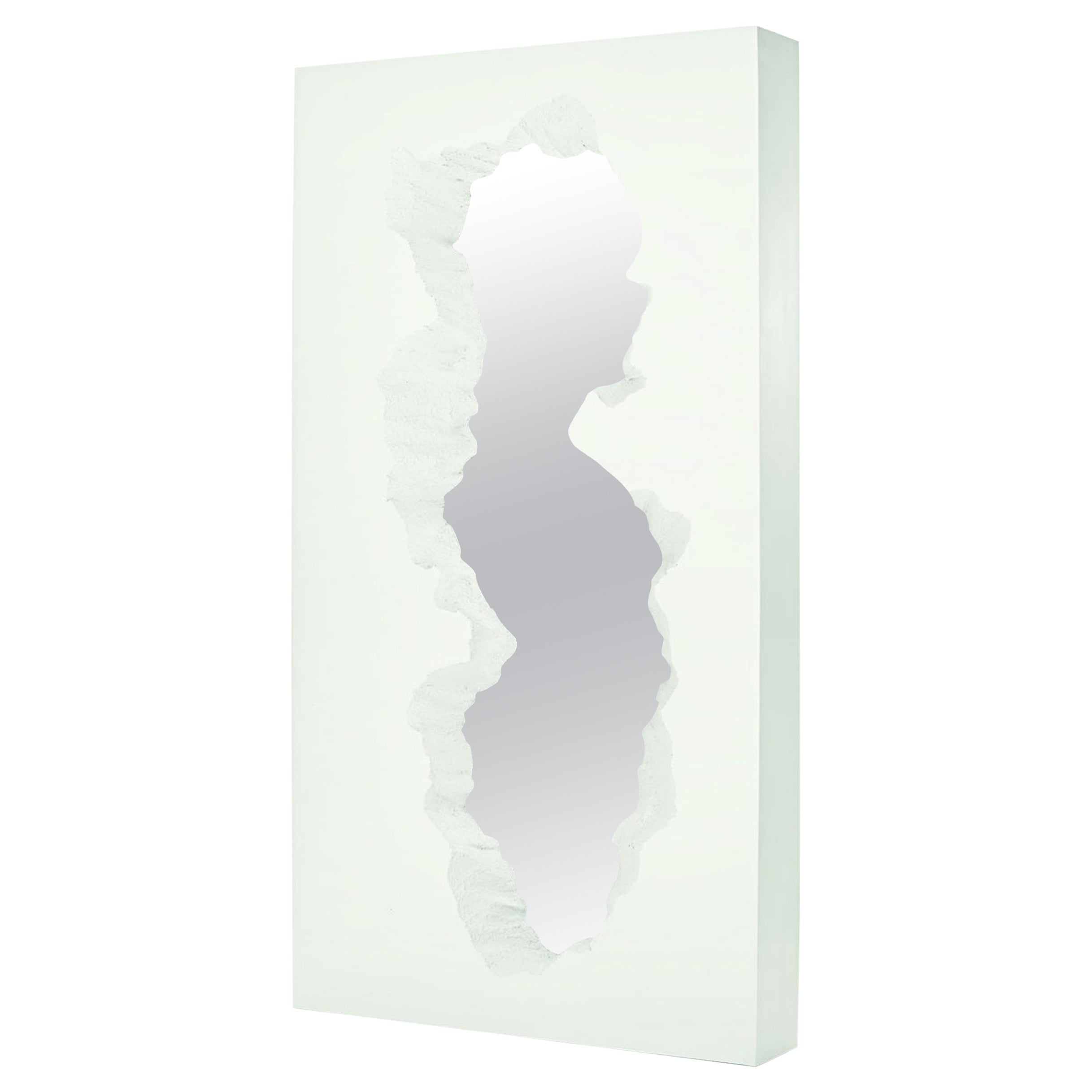 Gufram Broken Square Mirror by Snarkitecture, Grey For Sale at 1stDibs