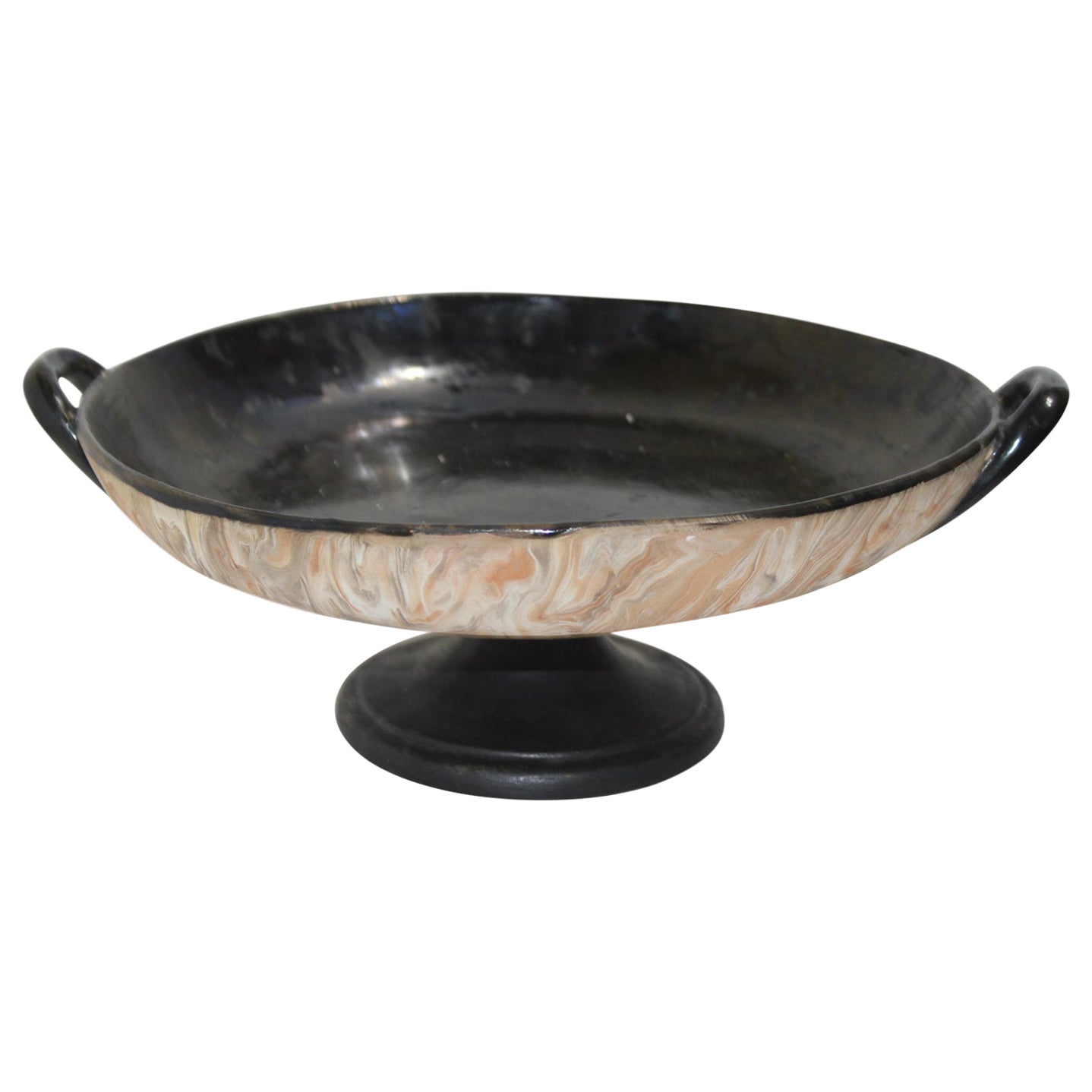 Silver Plate Greek Kylix Bowl For Sale at 1stDibs