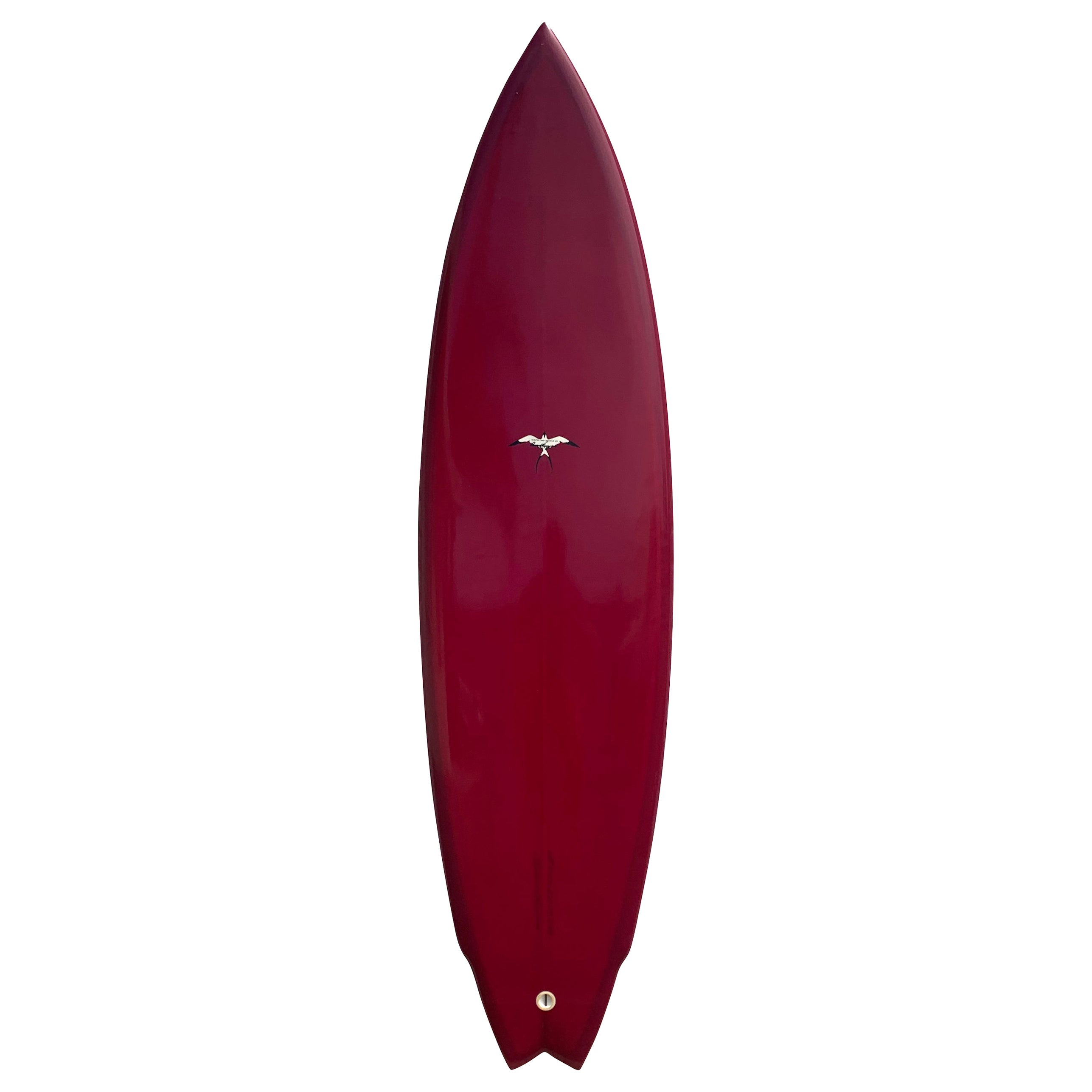 Vintage 1980 McCoy Twin Fin Surfboard by Greg Pautsch For Sale at 1stDibs
