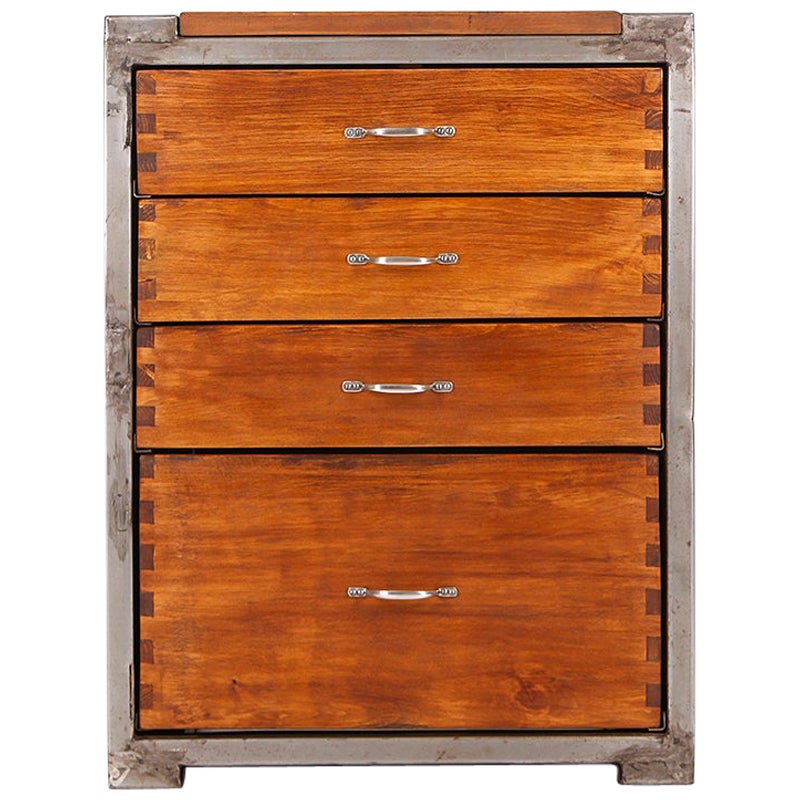 Industrial Style Metal Dresser For Sale at 1stDibs