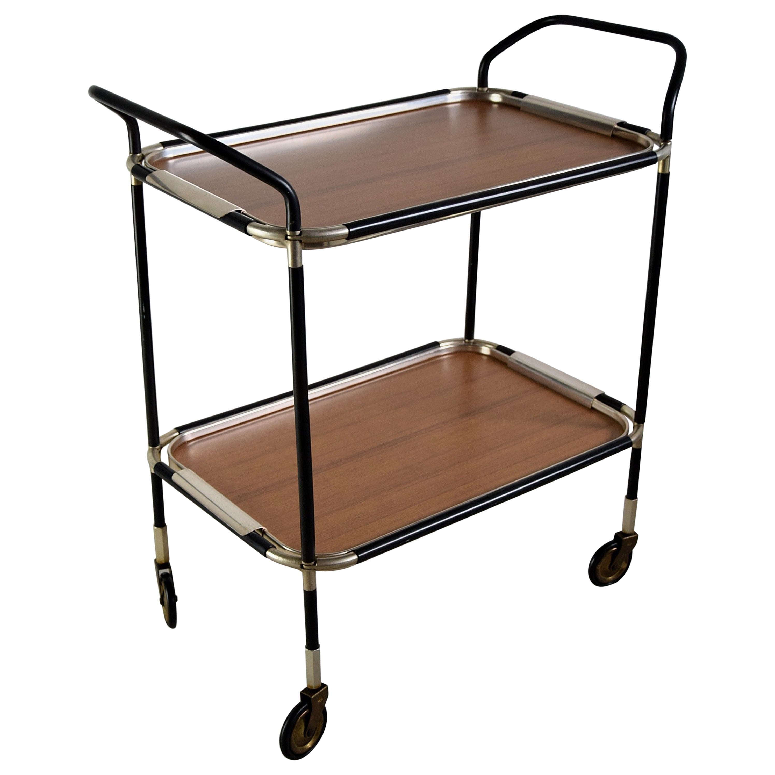 Mid-Century Modern Giovanni Pelis Italian Artists Trolley for Stile ...