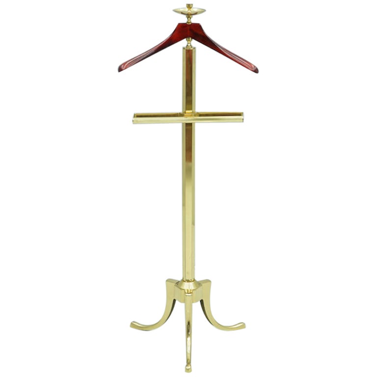 Antique Brass Gentlemen's Valet at 1stDibs