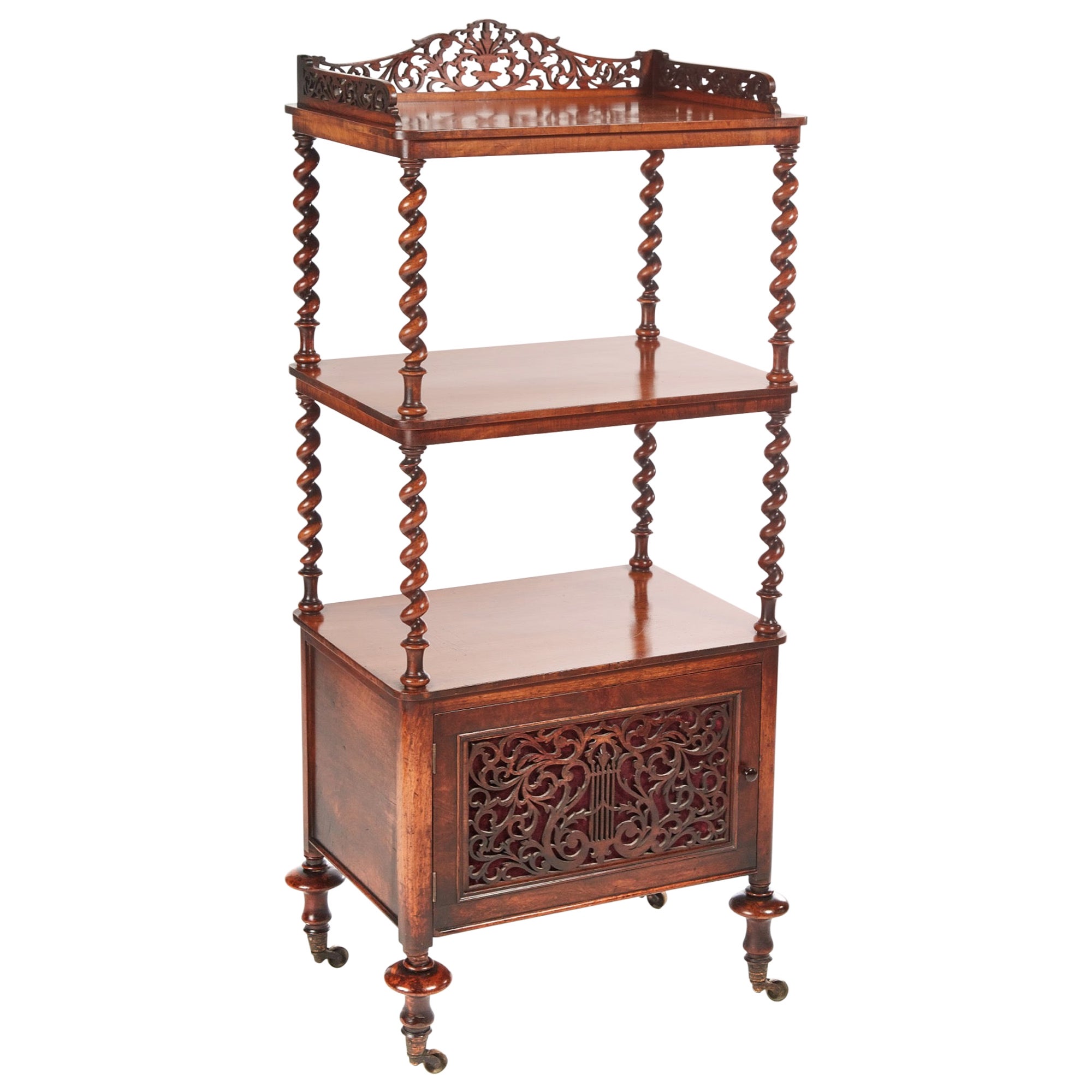 Large Scale Victorian Cabinet and Hutch at 1stDibs