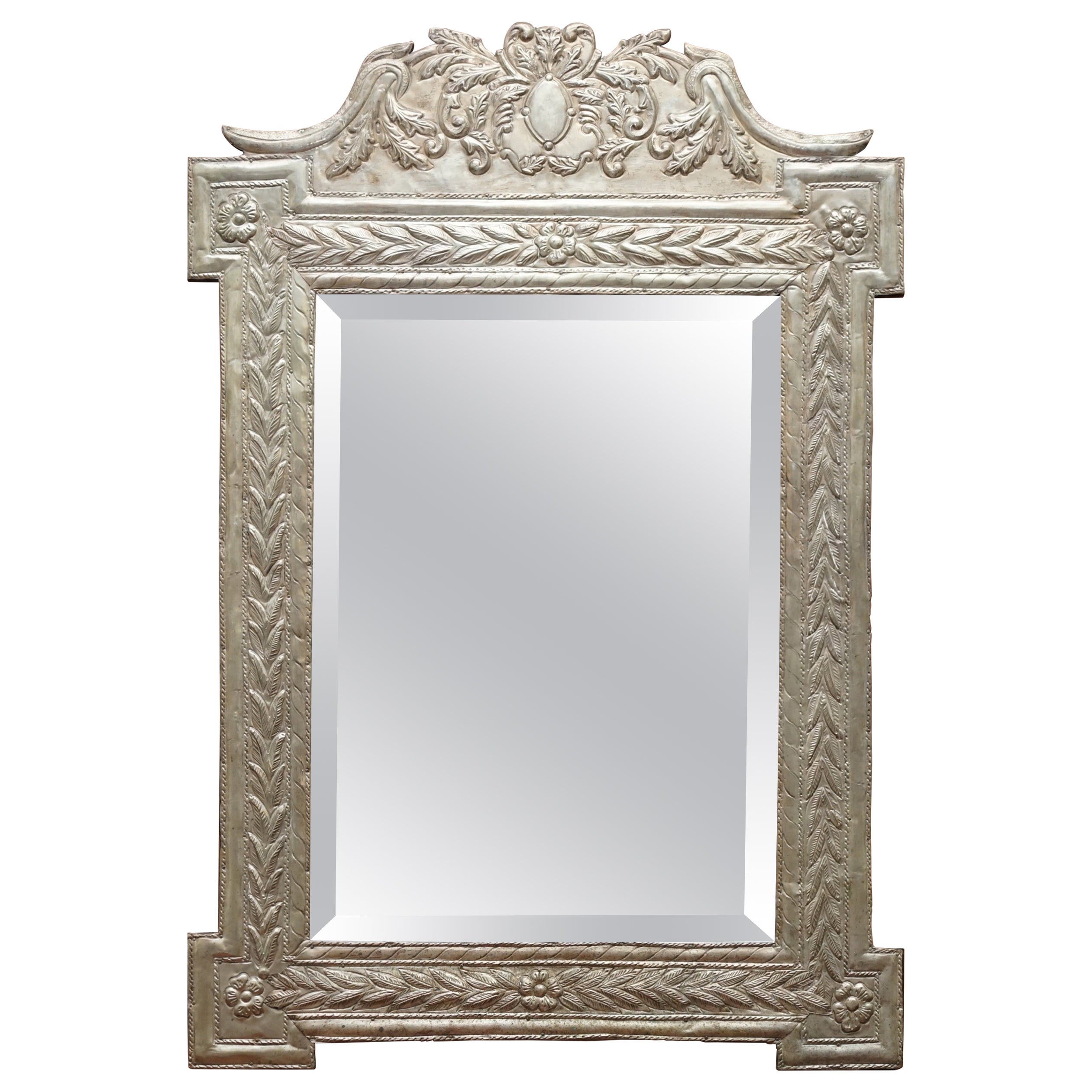 A Pair of Ornately Detailed Bone Over-lay Indian Mirrors at 1stDibs