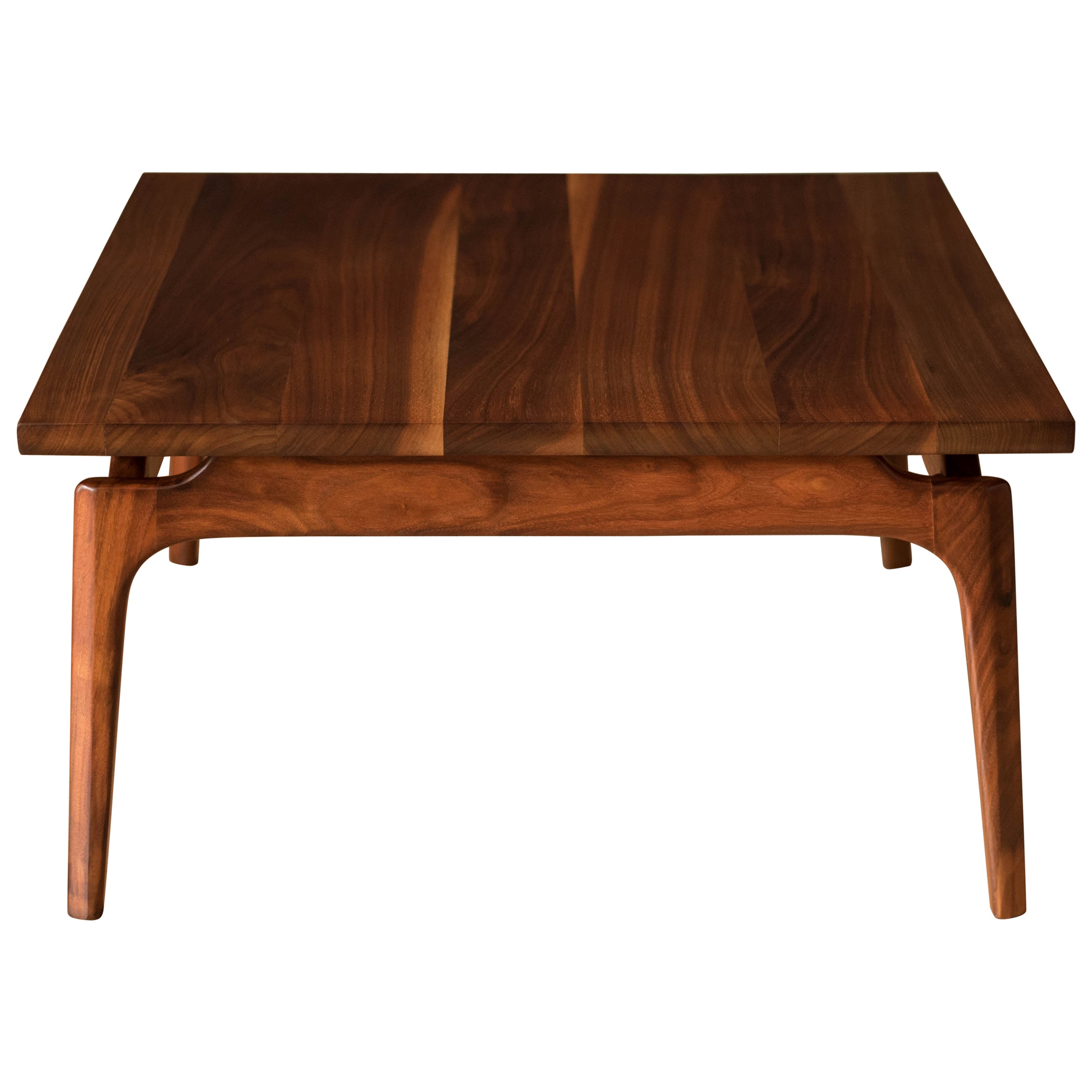 Mid-Century Walnut Coffee Table at 1stDibs