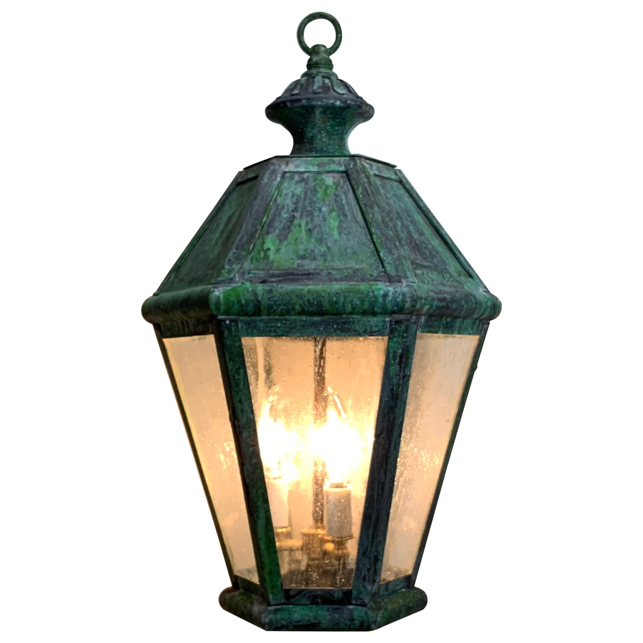 Venetian-Style Six-Sided Lantern For Sale at 1stDibs