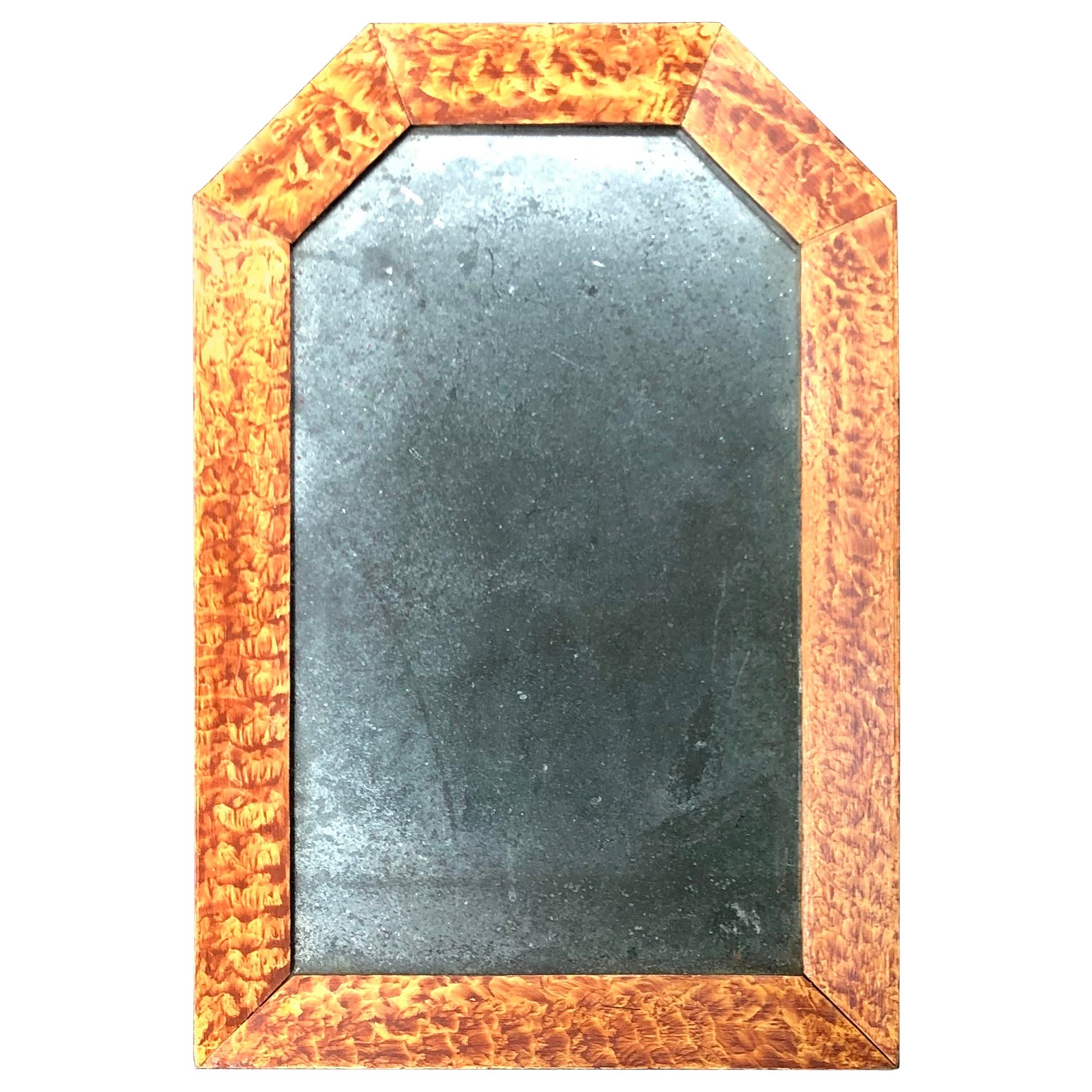 19th-20th Century Tramp Art Chip Carved Frame with Mirror For Sale at ...