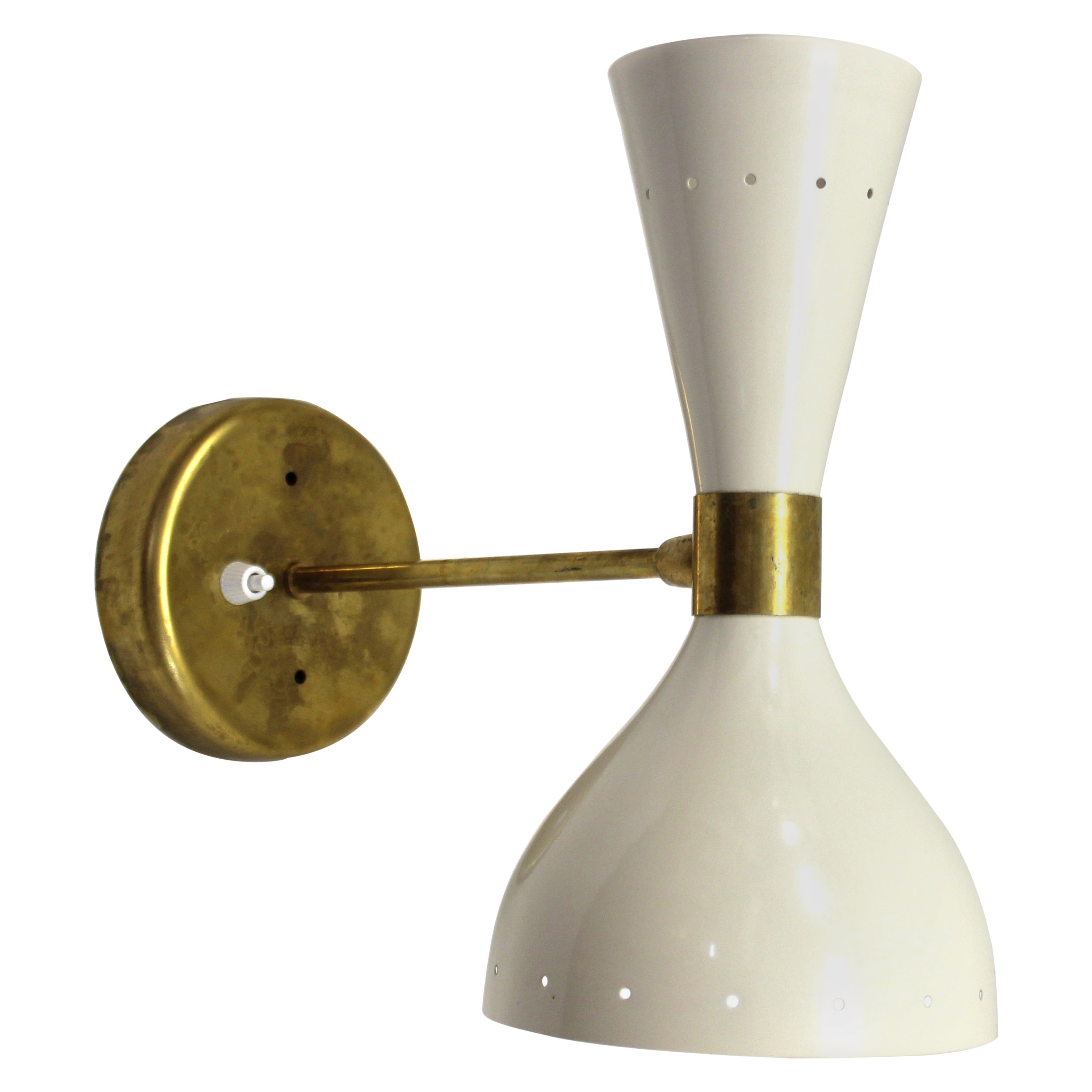 Midcentury Dutch Hanging Wall Sconce with Milk Glass Shade For Sale at ...