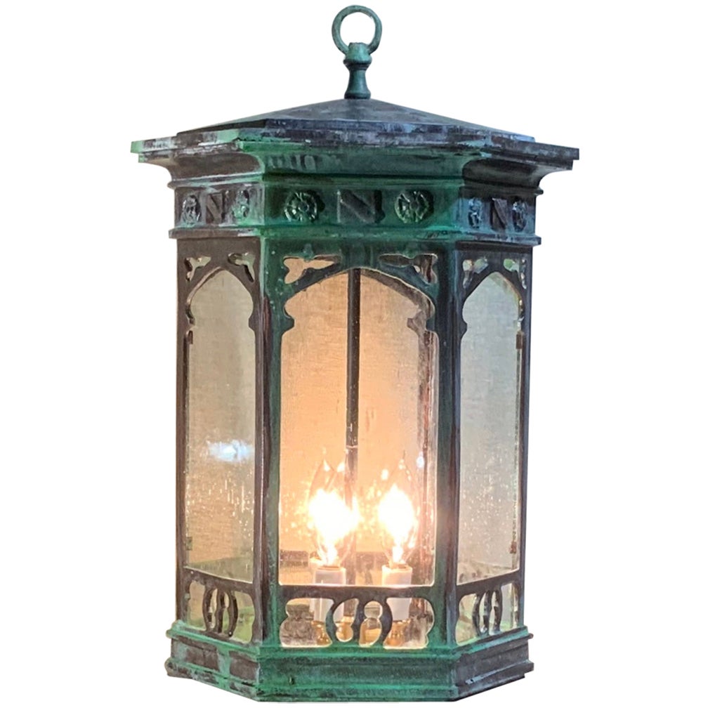 Venetian-Style Six-Sided Lantern For Sale at 1stDibs
