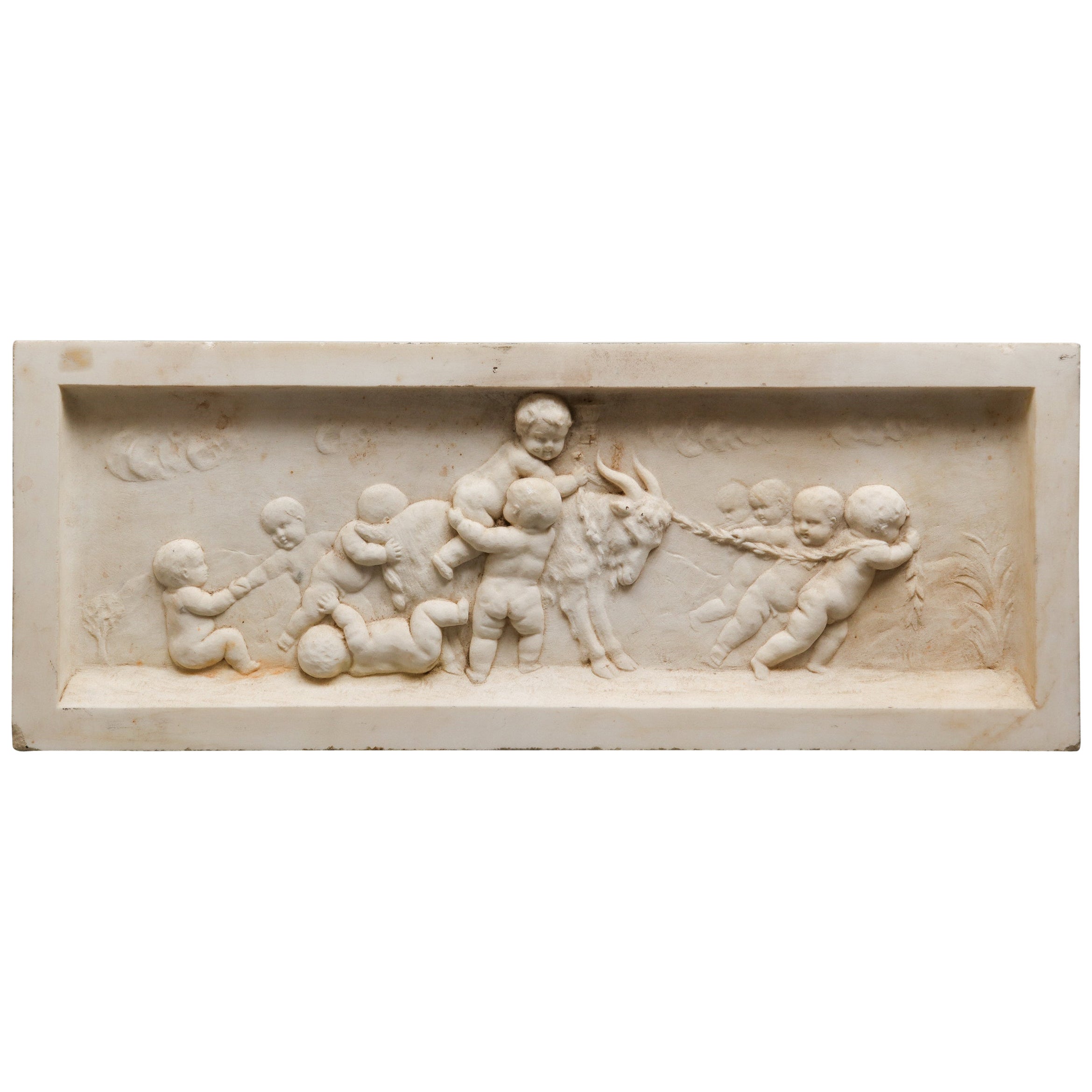 Architectural Terra-cotta Bas Relief Sculpture Plaques Italian ...