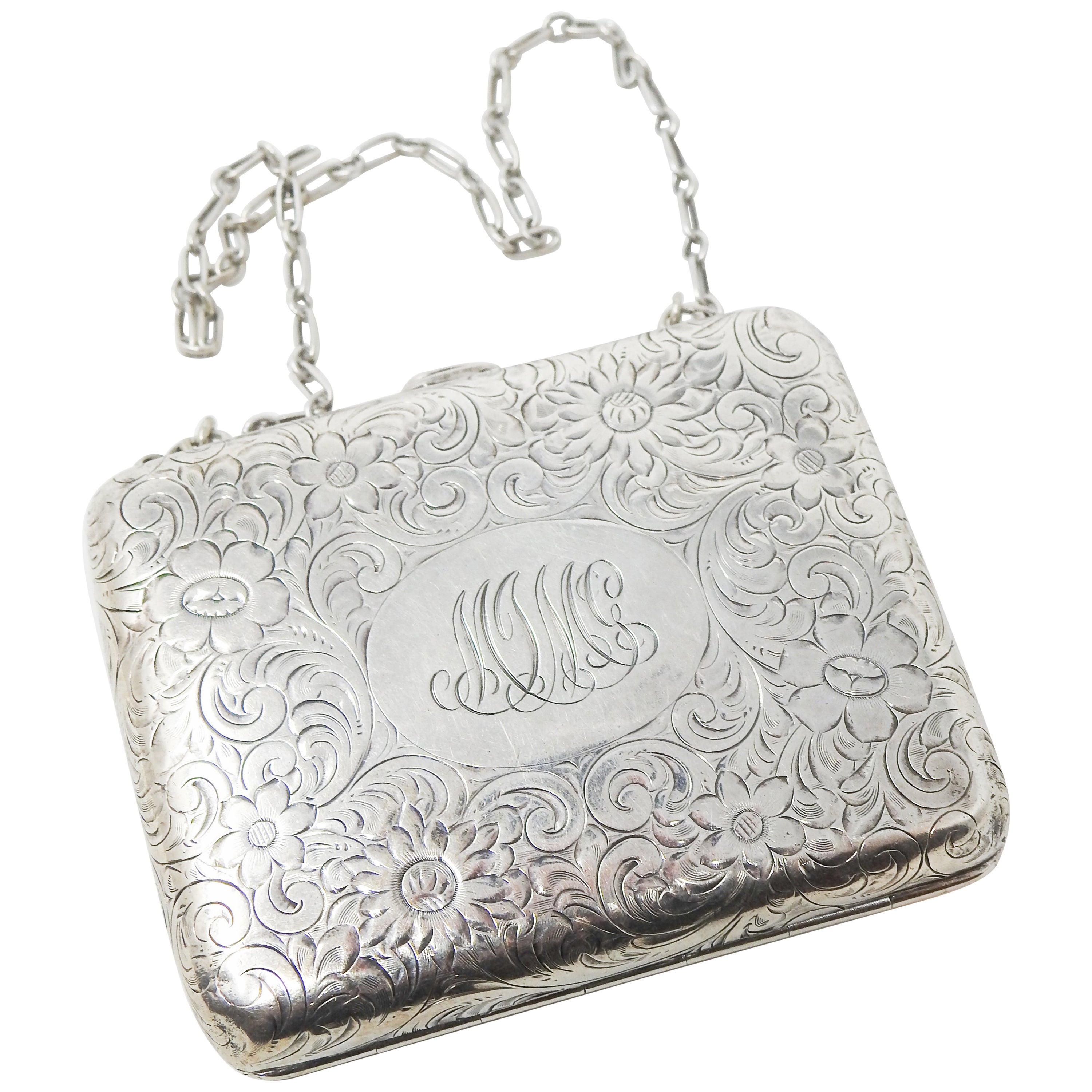 Sheffield Silver Purse, English Manufacture, Early 1900 at 1stDibs