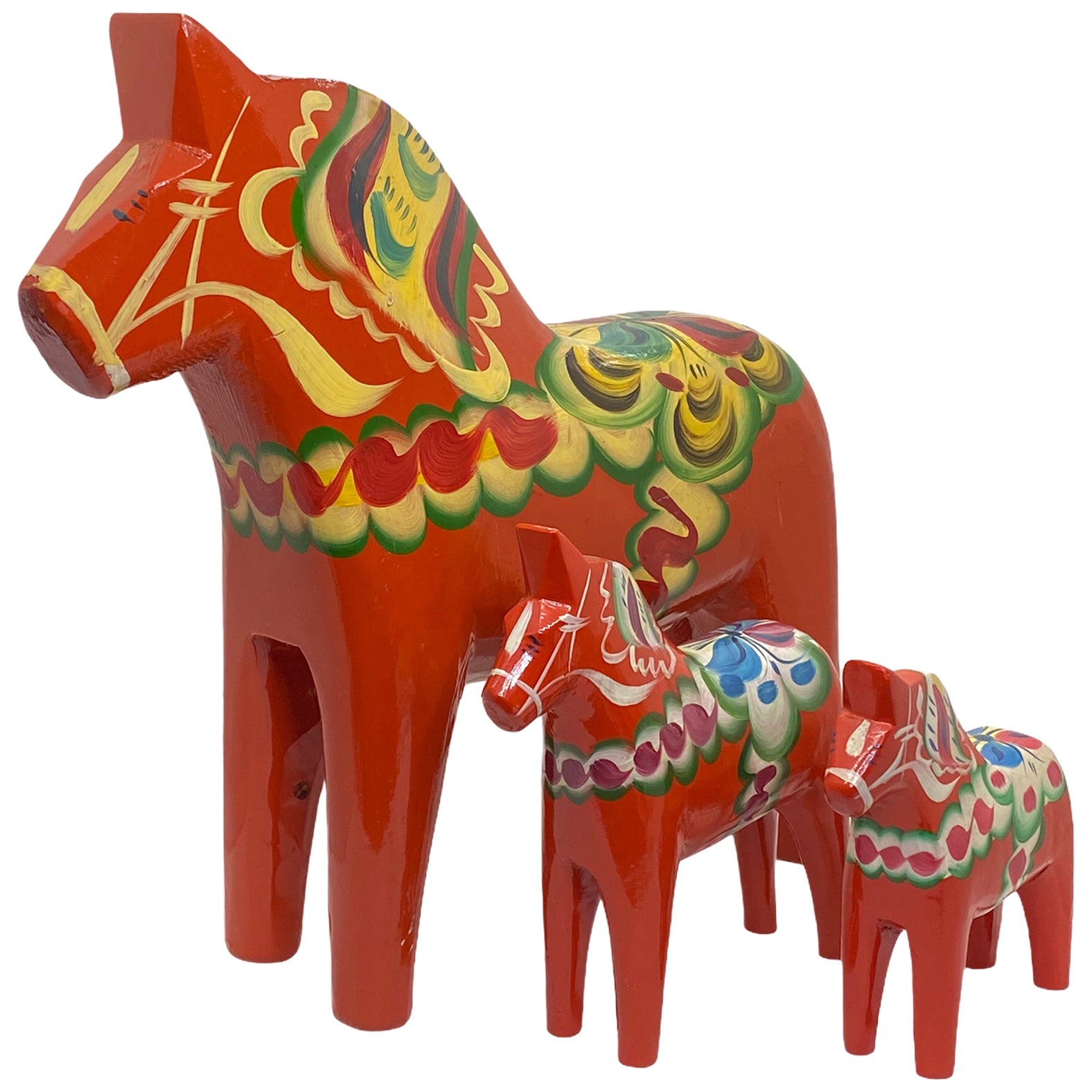 Vintage Swedish Dala Horse at 1stDibs