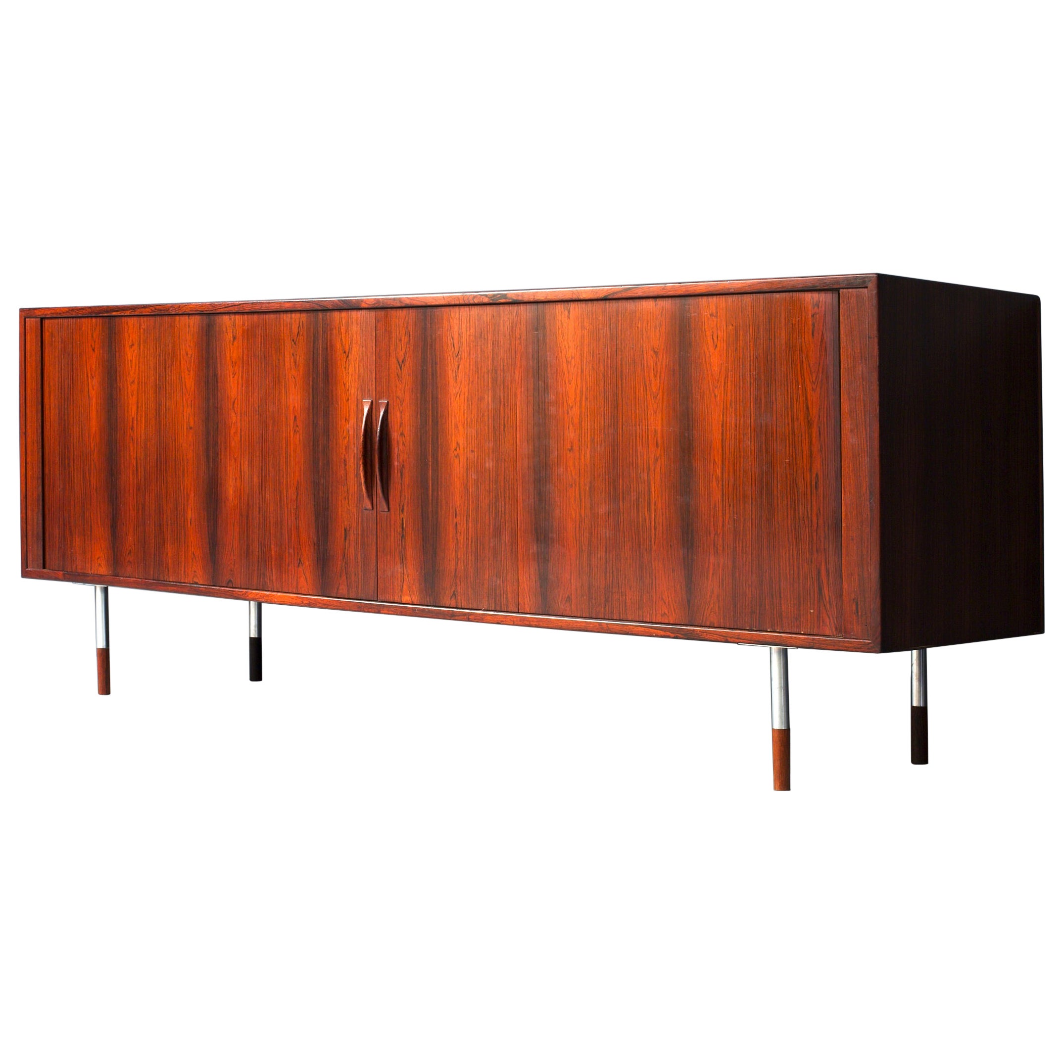1960s Arne Vodder Freestanding Long Palisander Sideboard, Denmark at ...