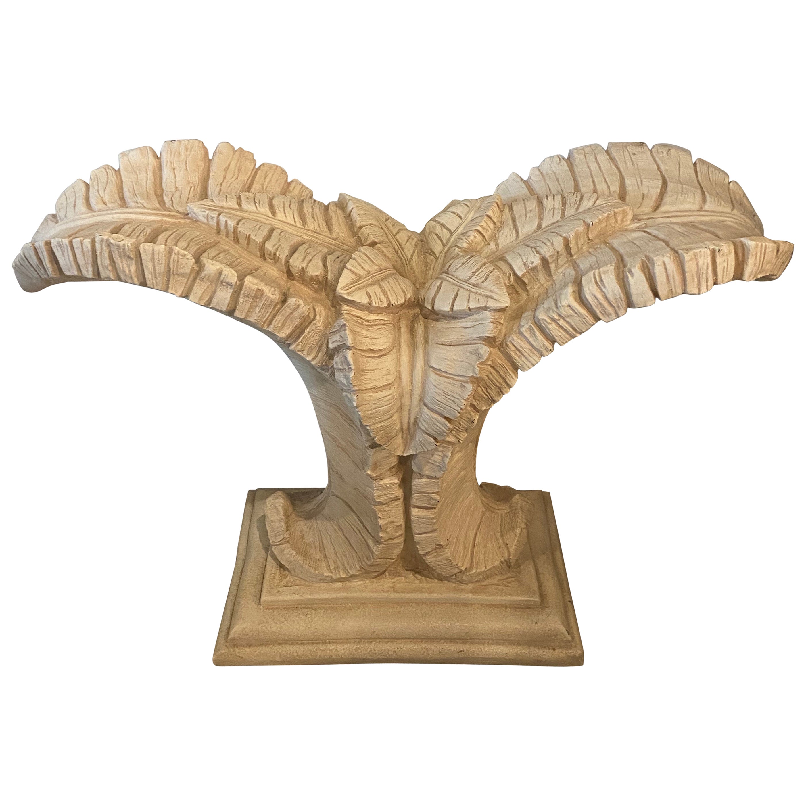 Palm Tree Console Table at 1stDibs