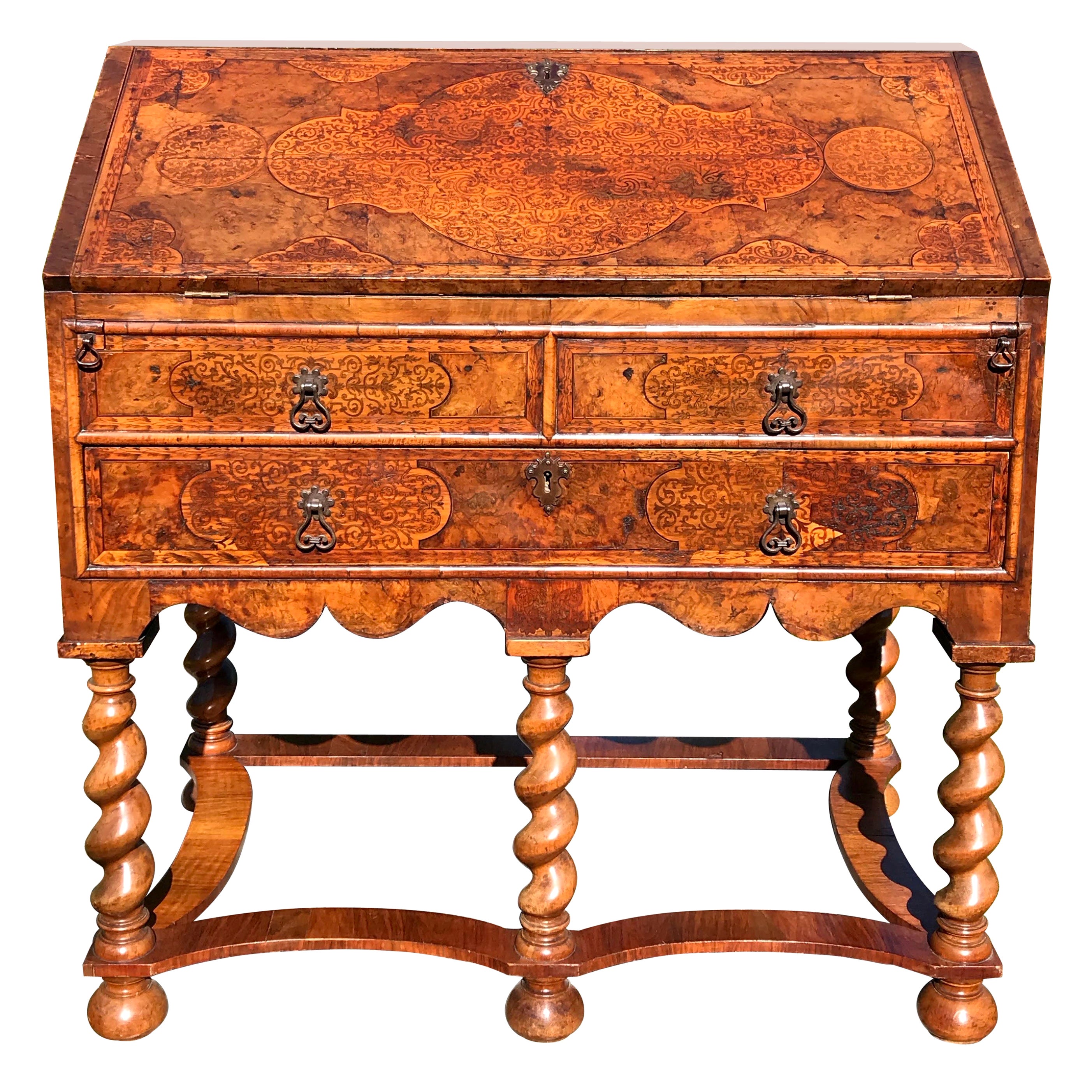 Fine 17th Century Spanish Vargueno Chest on Stand in the Moorish Taste ...