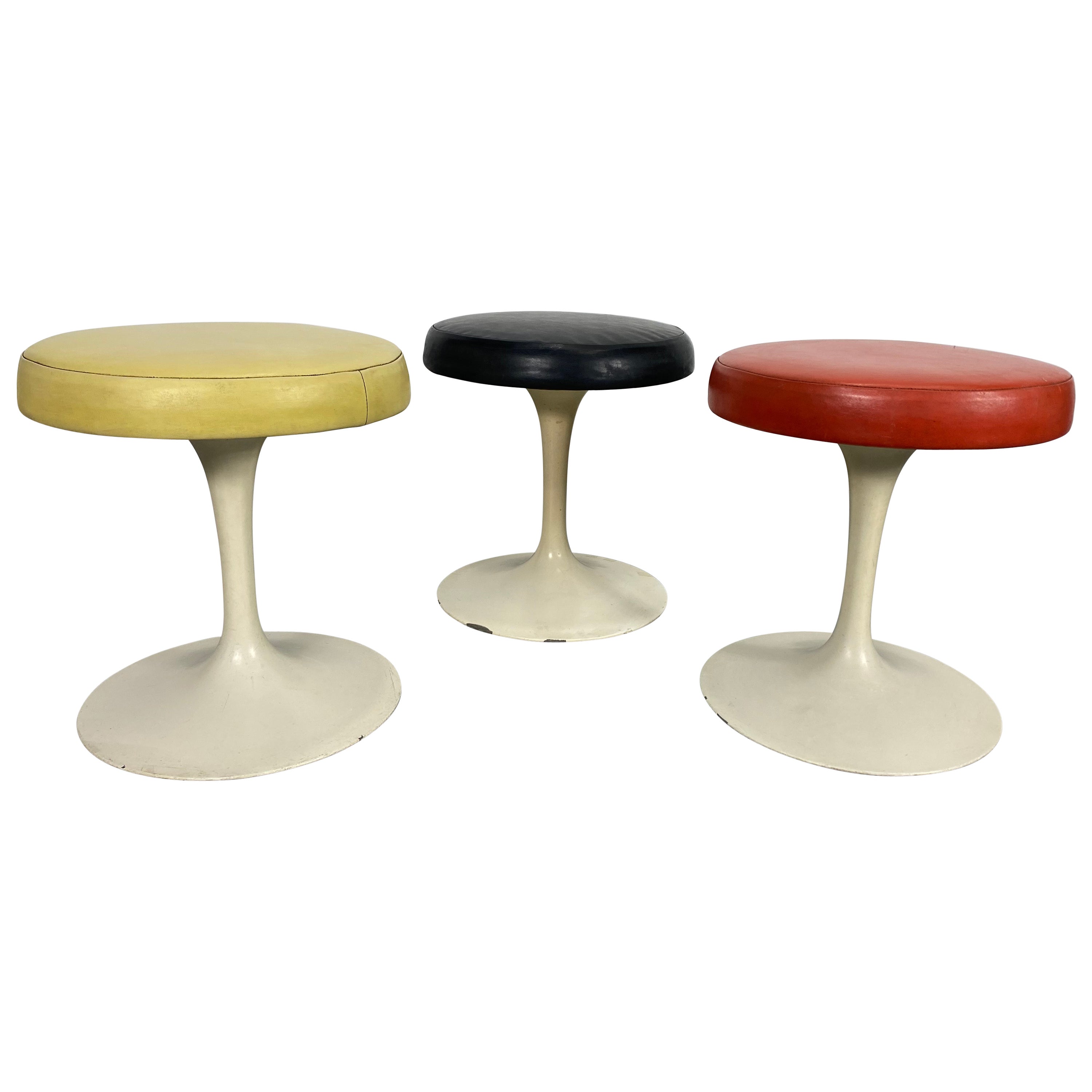 Set of 3 Knoll Chip Piiroinen Stools by Antti Kotilainen For Sale at ...