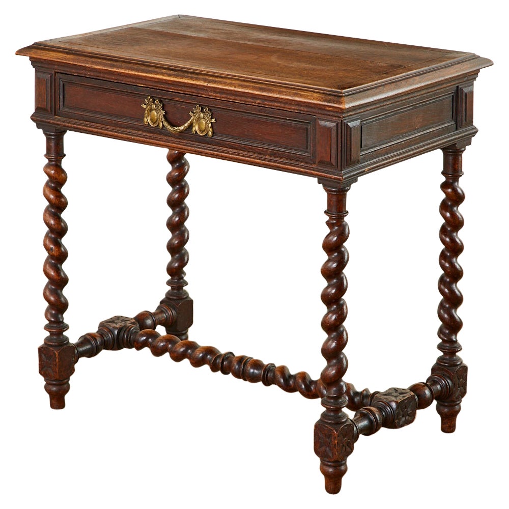 French Louis XIII Style "Prie-Dieu" Prayer Desk in Oak at 1stDibs