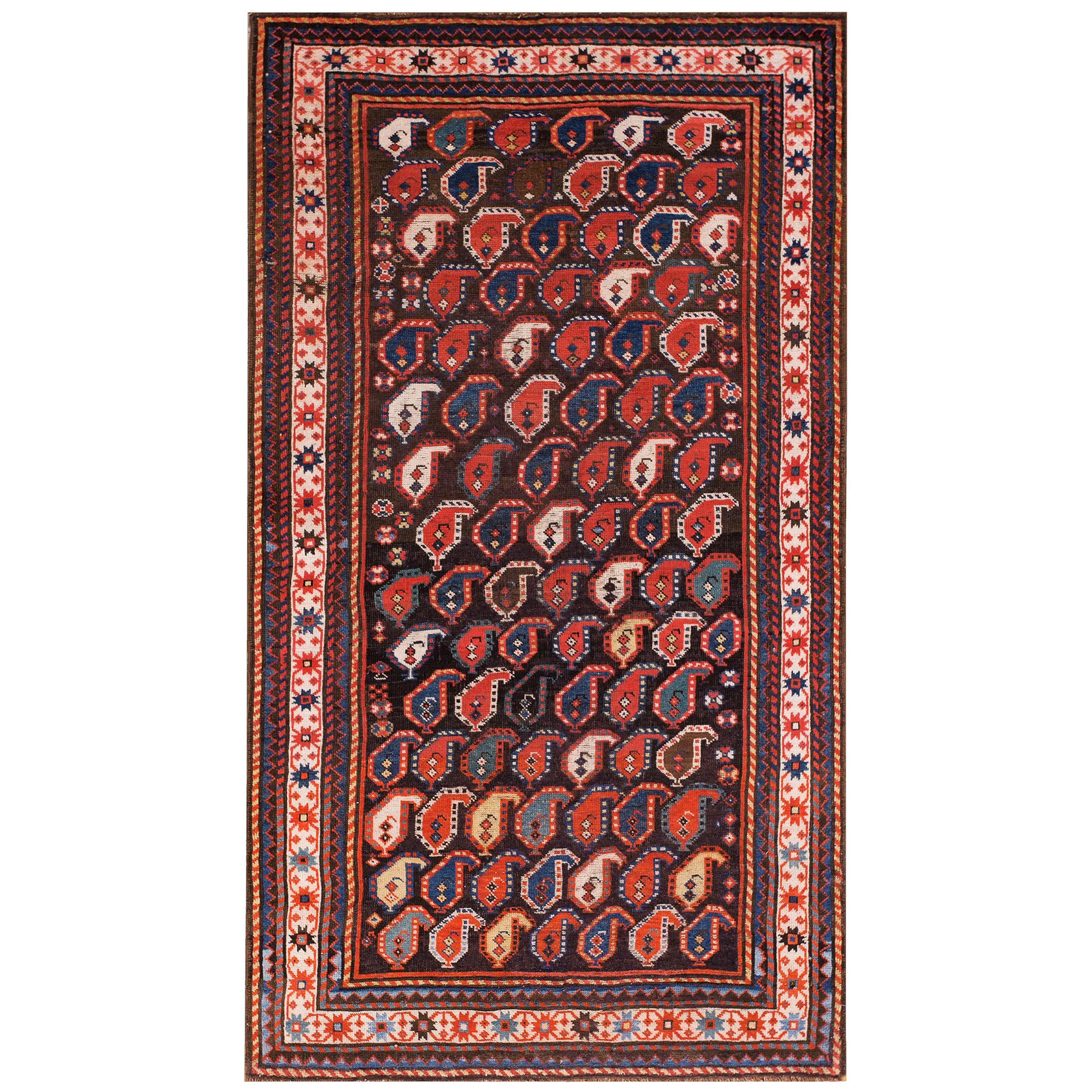 Late 19th Century Caucasian Karabagh Paisley Carpet ( 3'10" x 6'9 ...