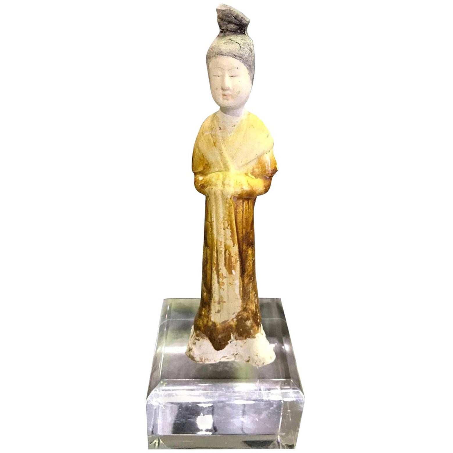 Chinese Sancai Glazed Ceramic Horse Figure, Tang Dynasty For Sale at ...