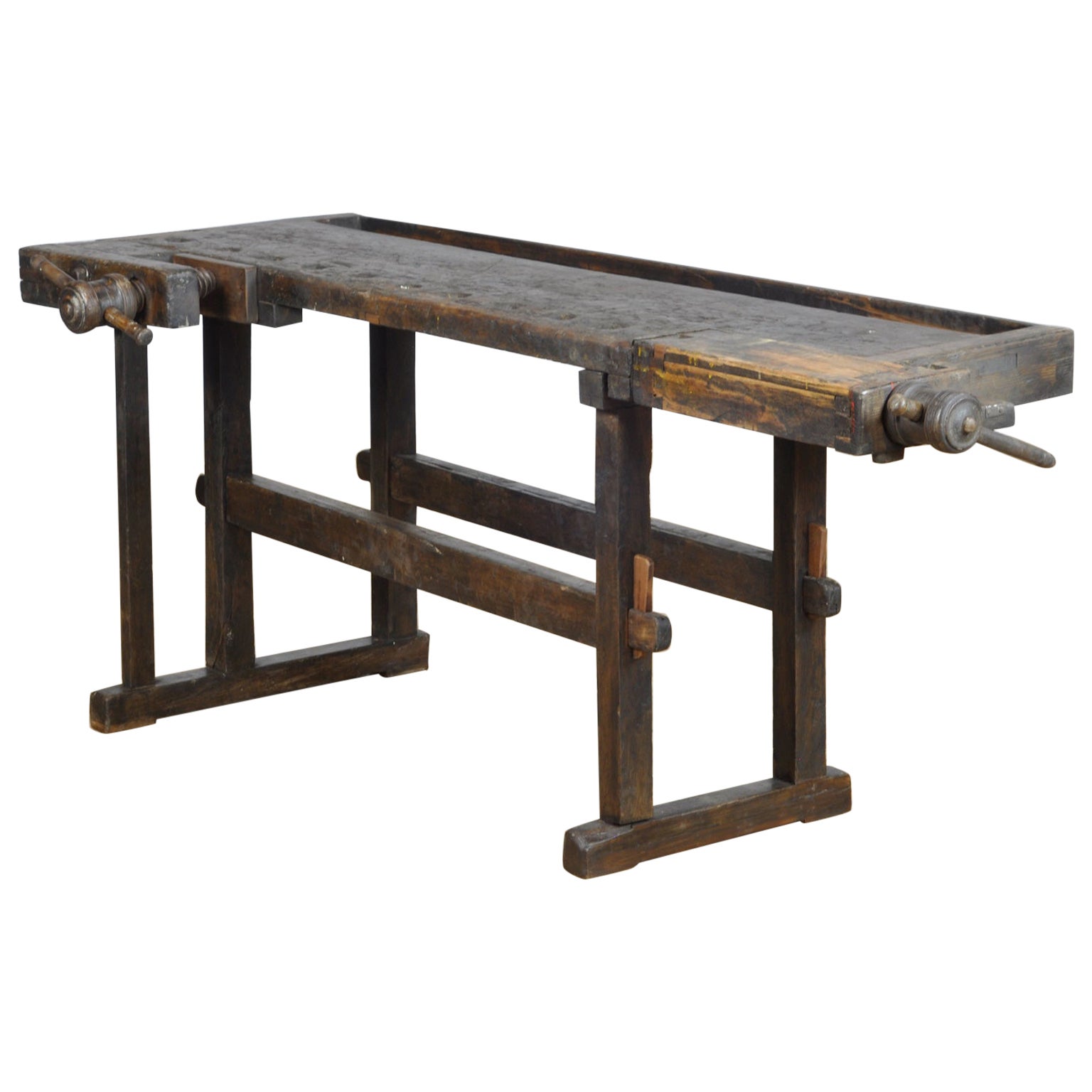 Antique French Carpenter’s Workbench at 1stDibs