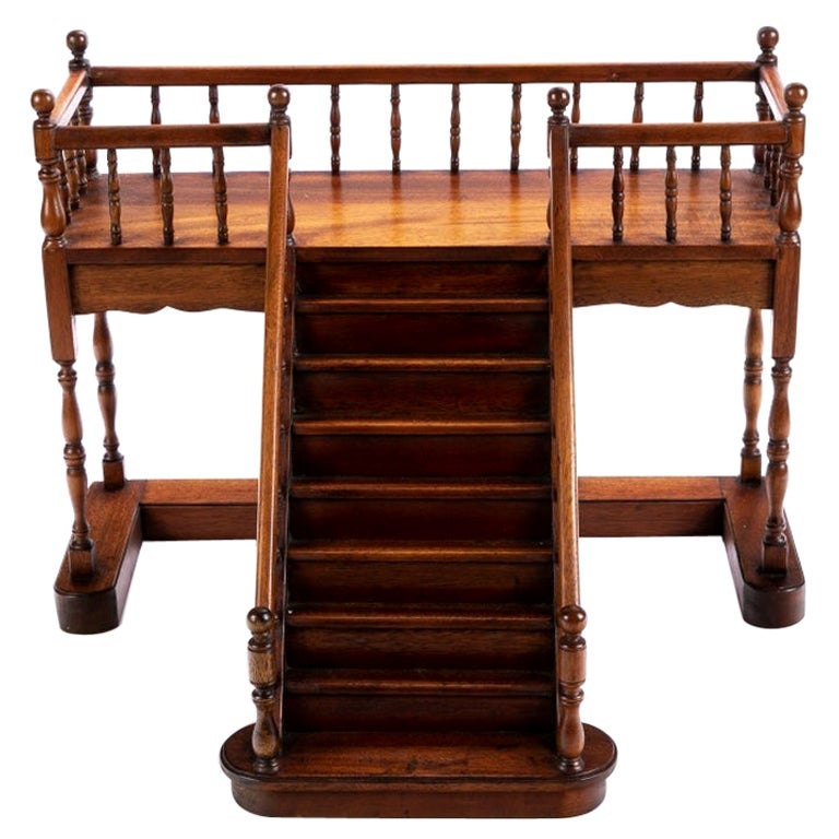 Architectural Model of Art Nouveau Staircase For Sale at 1stDibs