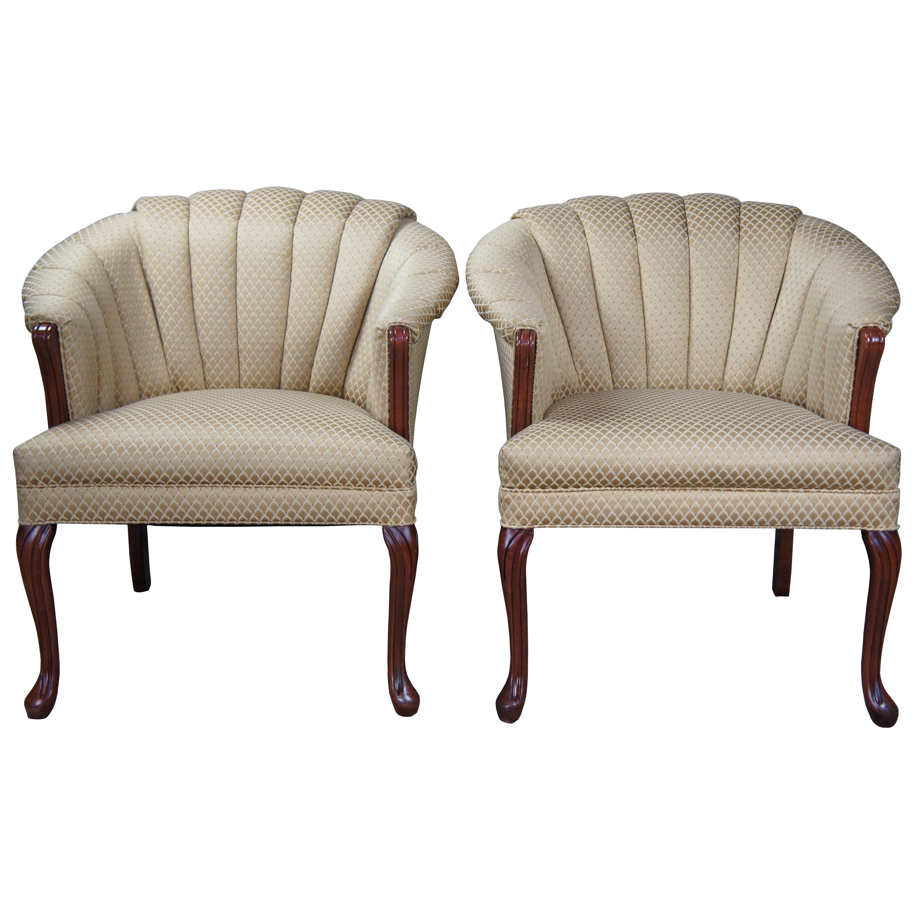 Beautiful Channel Back Chairs For Sale at 1stDibs