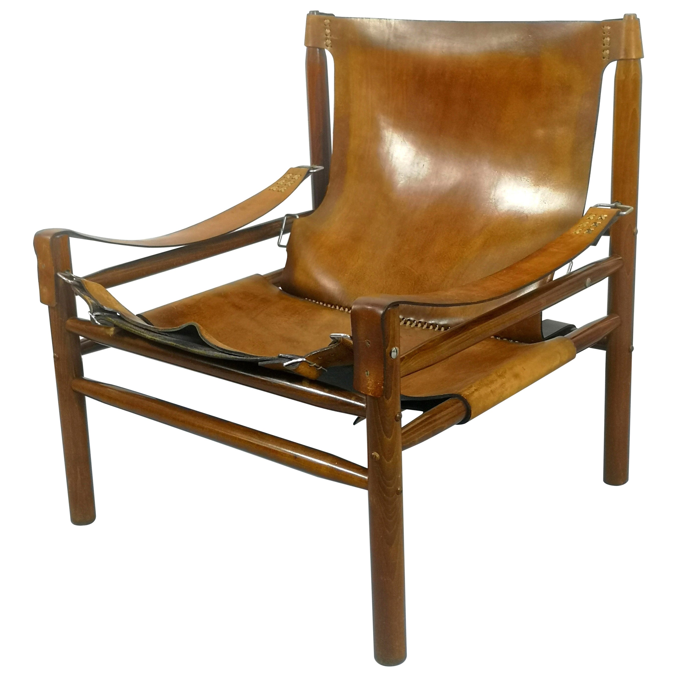 Pair of Brazilian Móveis Gerdau Folding Safari Sling Chairs, circa ...