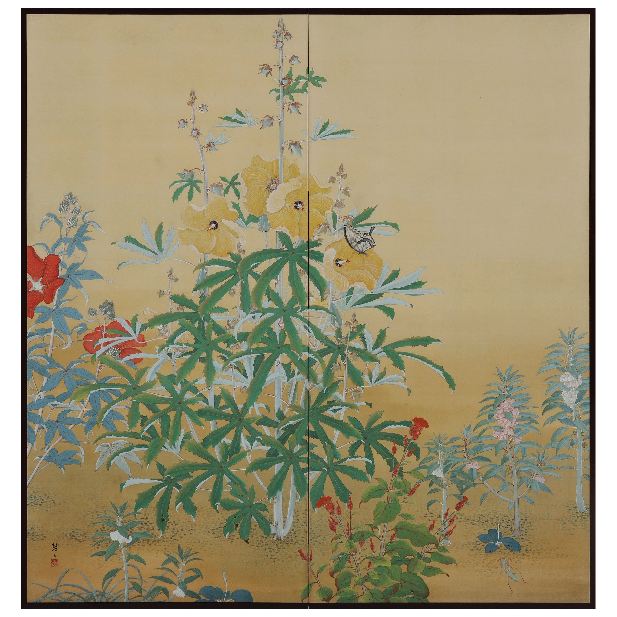 Shoko Ohta Large Japanese Original Cherry Blossoms Tree Serene Nihonga ...