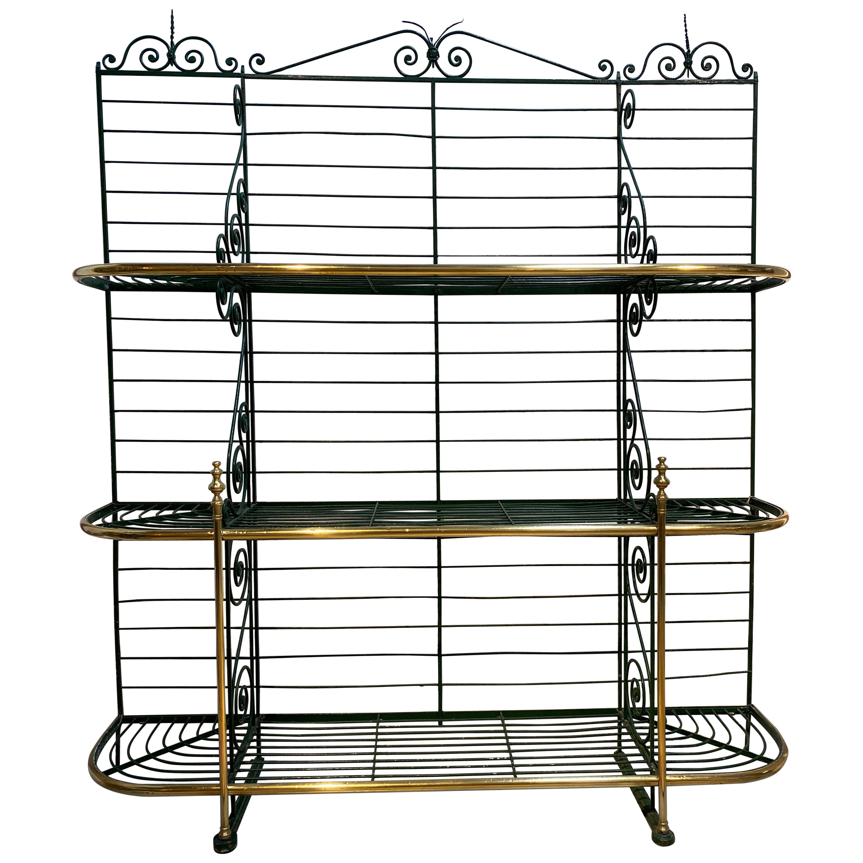 19th century Original Vintage French Baker's Rack at 1stDibs