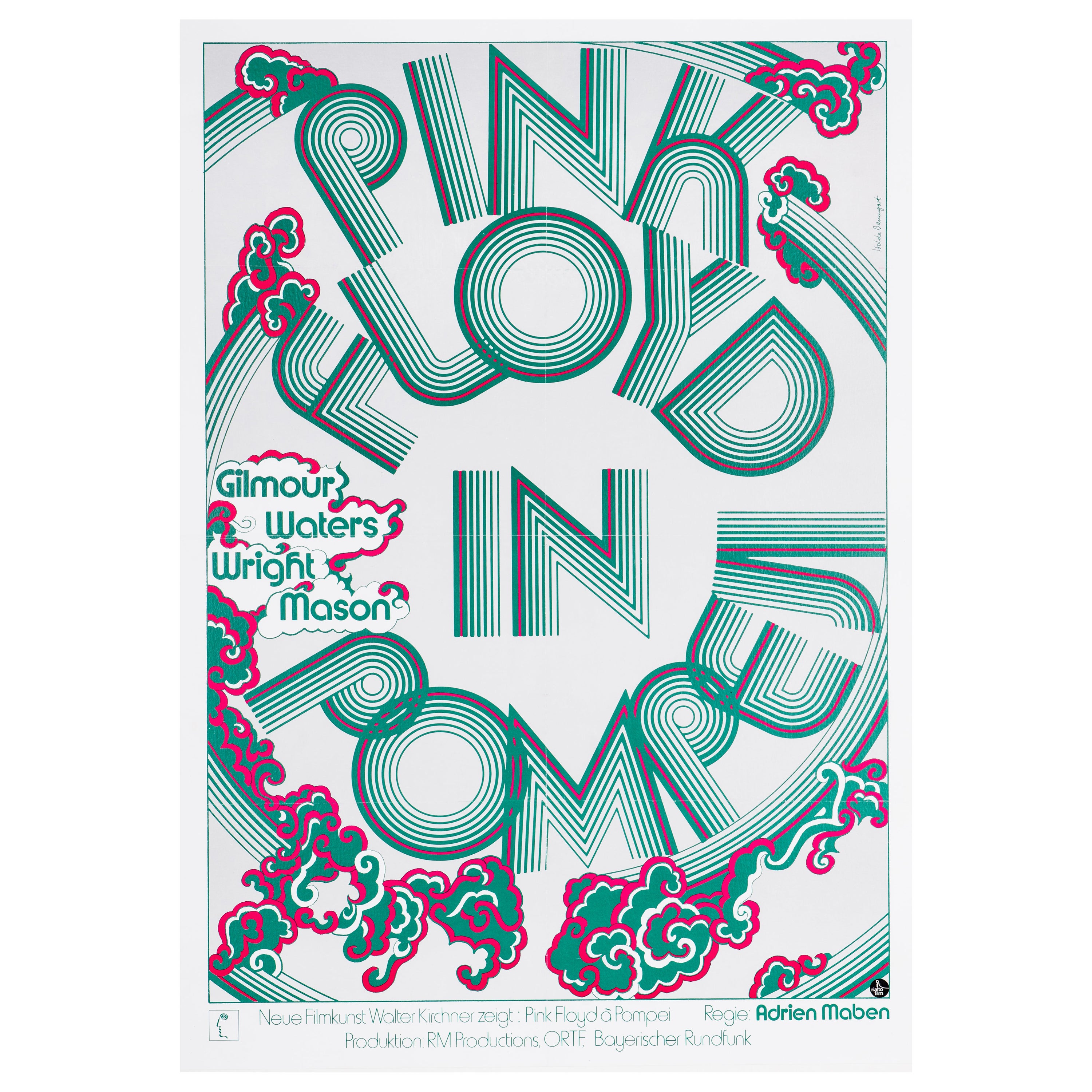 Pink Floyd Original Vintage Concert Poster by Randy Tuten, 1977 For ...