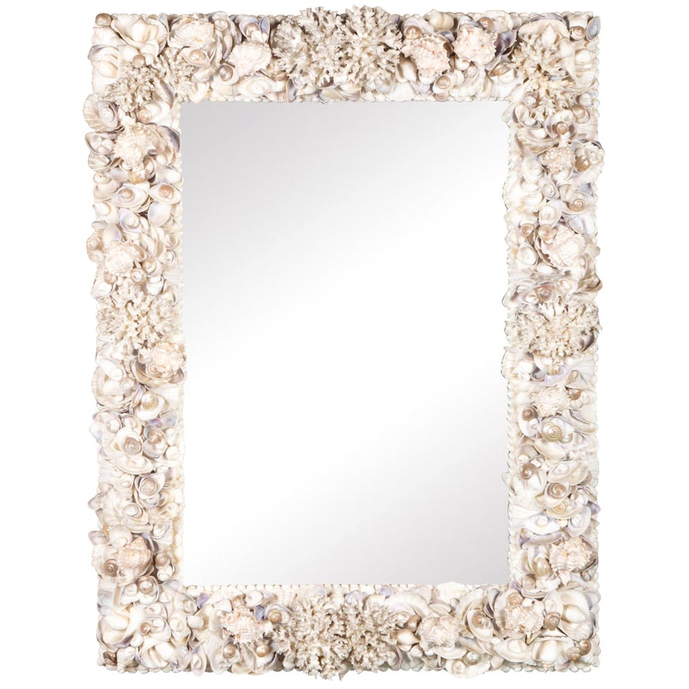 Sea Shell Mirror For Sale at 1stDibs