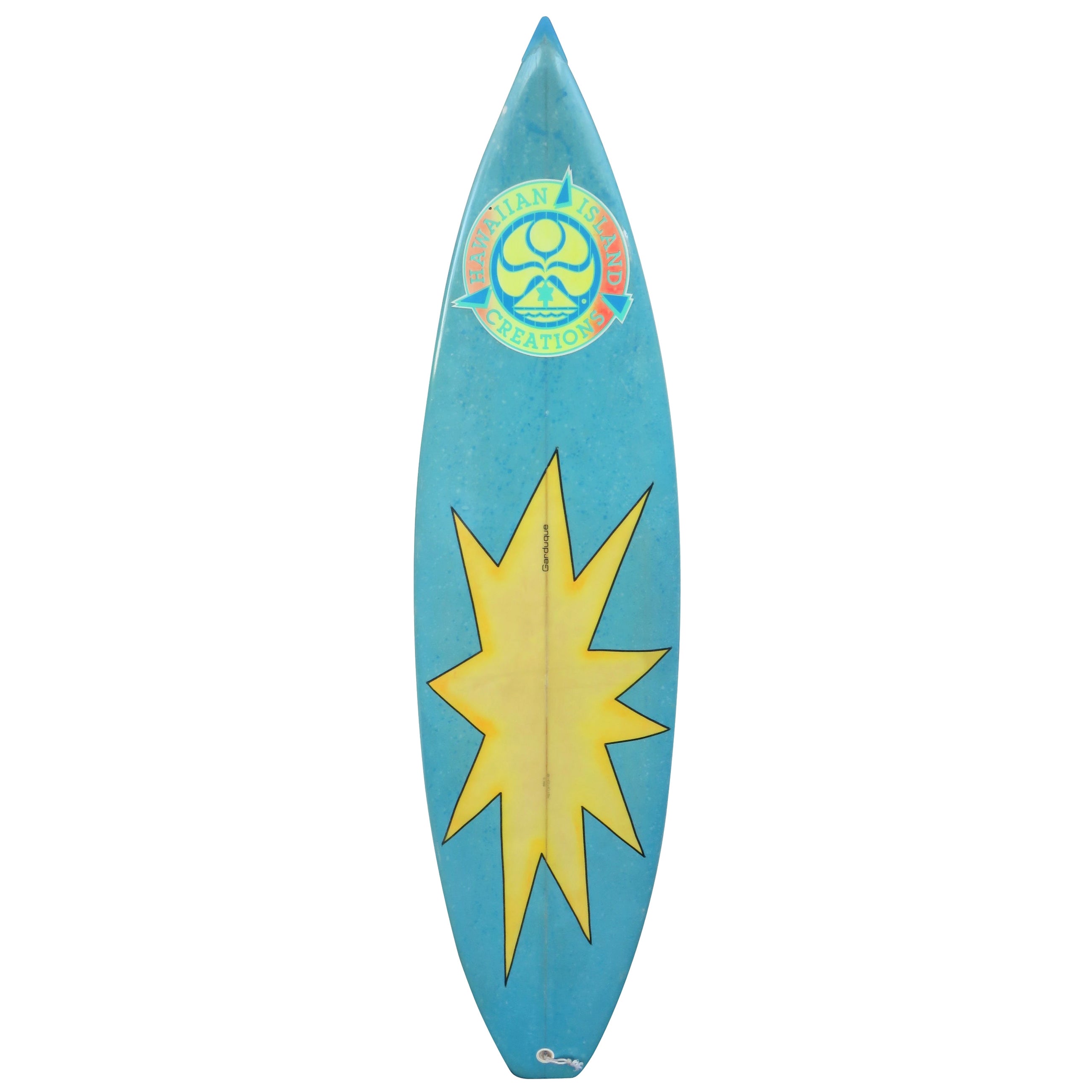 Vintage 1980s Blue Water Hawaii Big Wave Surfboard For Sale at 1stDibs