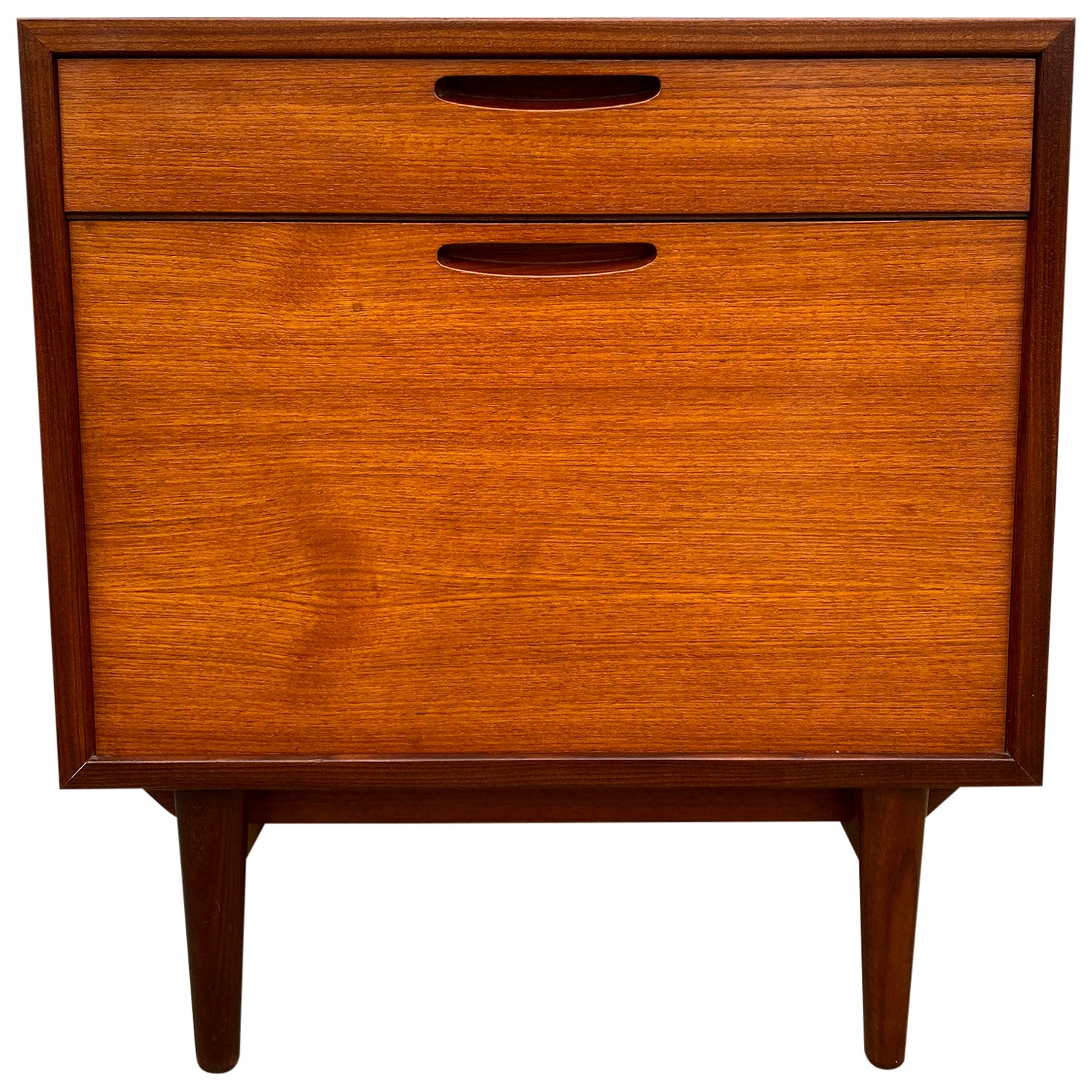 Arne Vodder Teak Nightstand for Vamo Sonderborg at 1stDibs