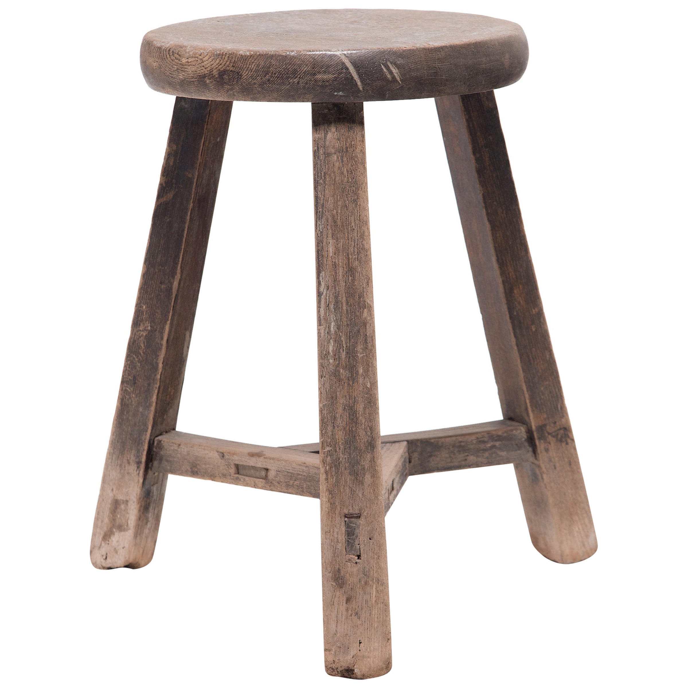 Antique Chinese Provincial Stool at 1stDibs