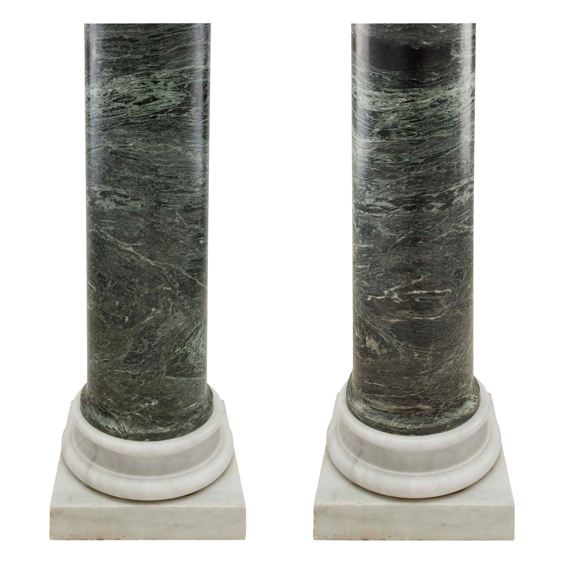 19th Century Italian Neoclassical Carved Cork Column Sculpture For Sale ...