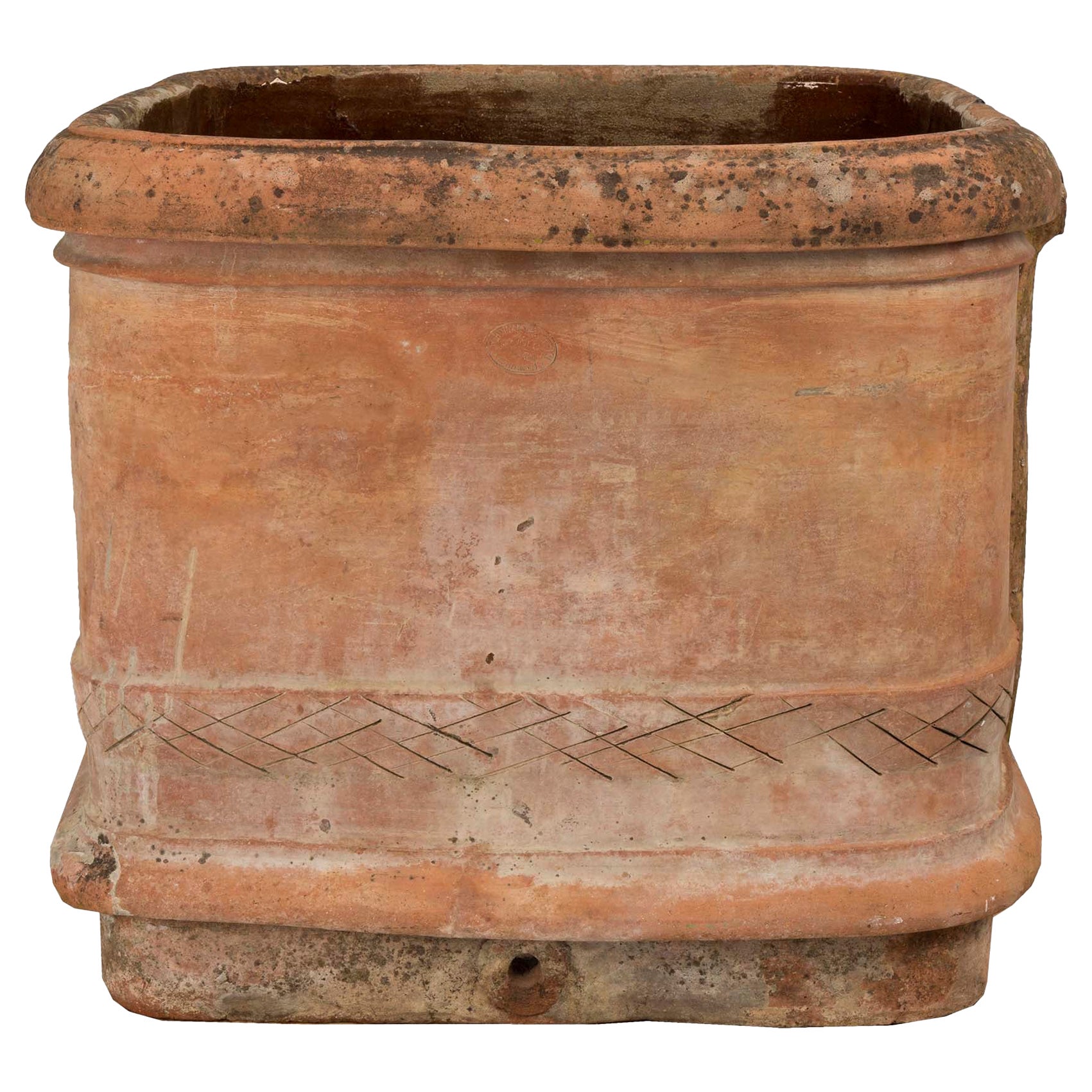 Italian Terracotta Urn from Tuscany, circa 19th Century For Sale at 1stDibs