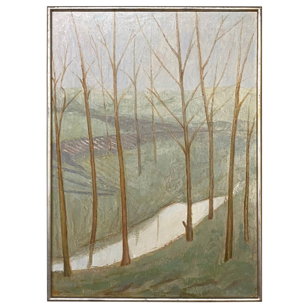 Framed Oil Painting on Canvas by G. Berger at 1stDibs