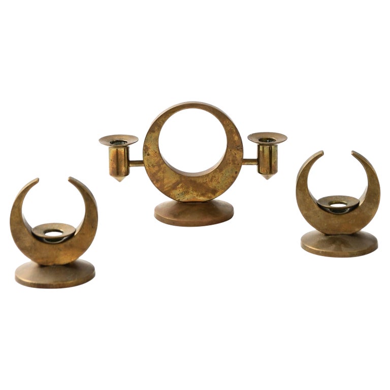 Arthur Pe Candlesticks Produced in His Own Workshop Kolbäck in Sweden ...