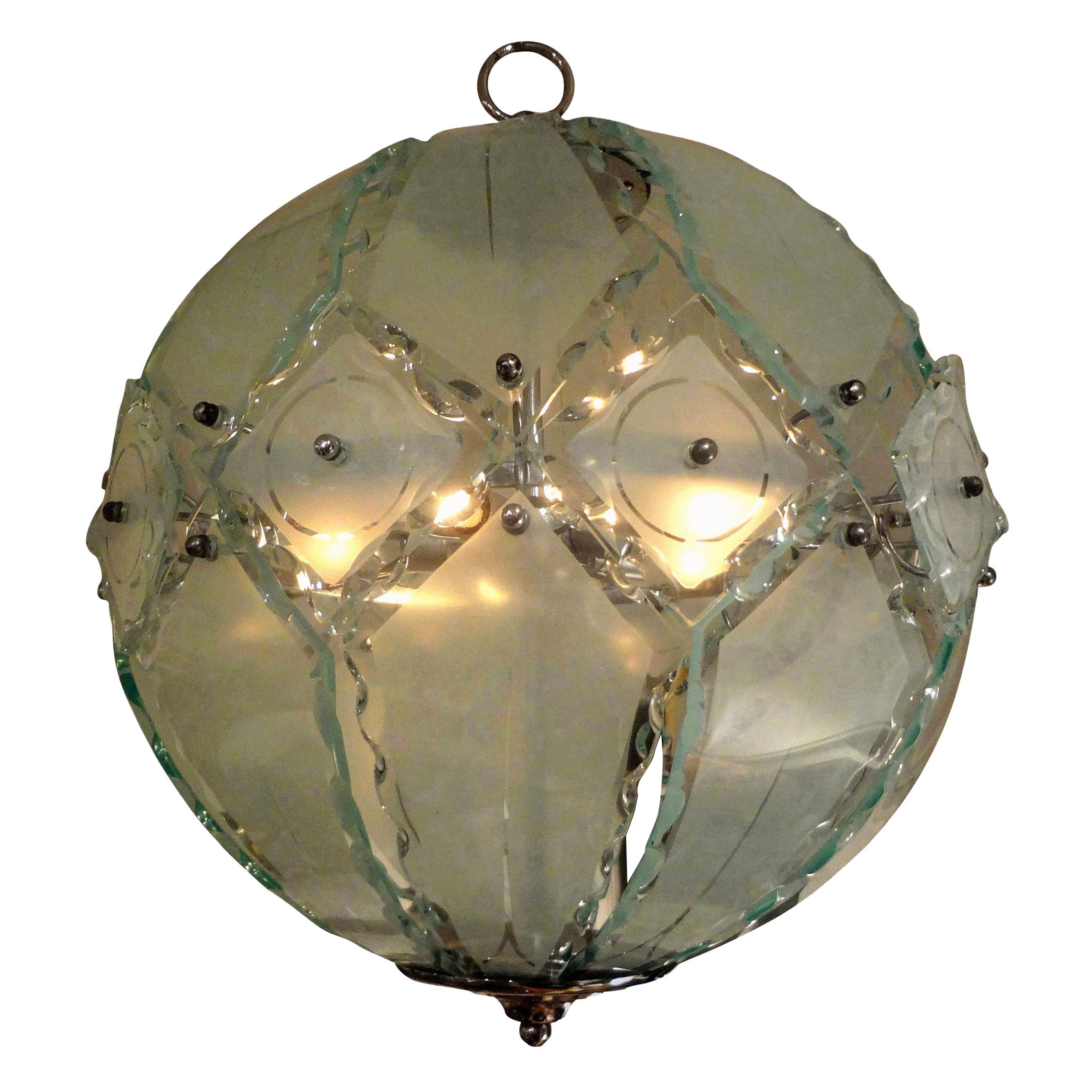 Enrico Boillat Quattro Zero Mobile Chandelier with Helix Design For ...