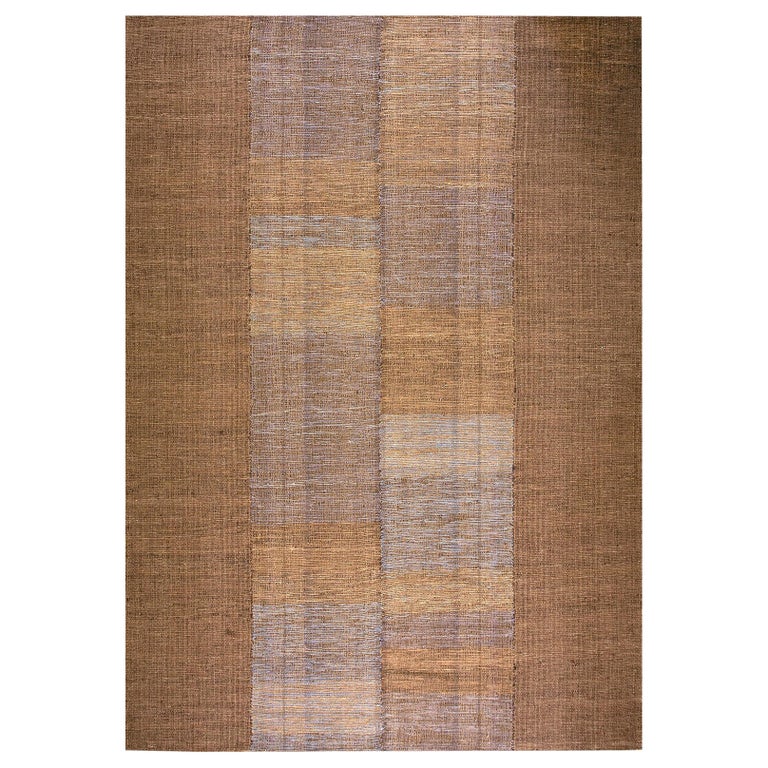 Contemporary Handwoven Wool Shaker Style Flat Weave Carpet (10' 3"X14 ...