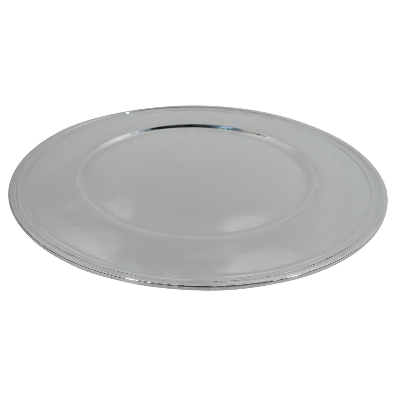 Set of 12 Fabulous Renaissance Sterling Silver Plates by Tiffany For ...