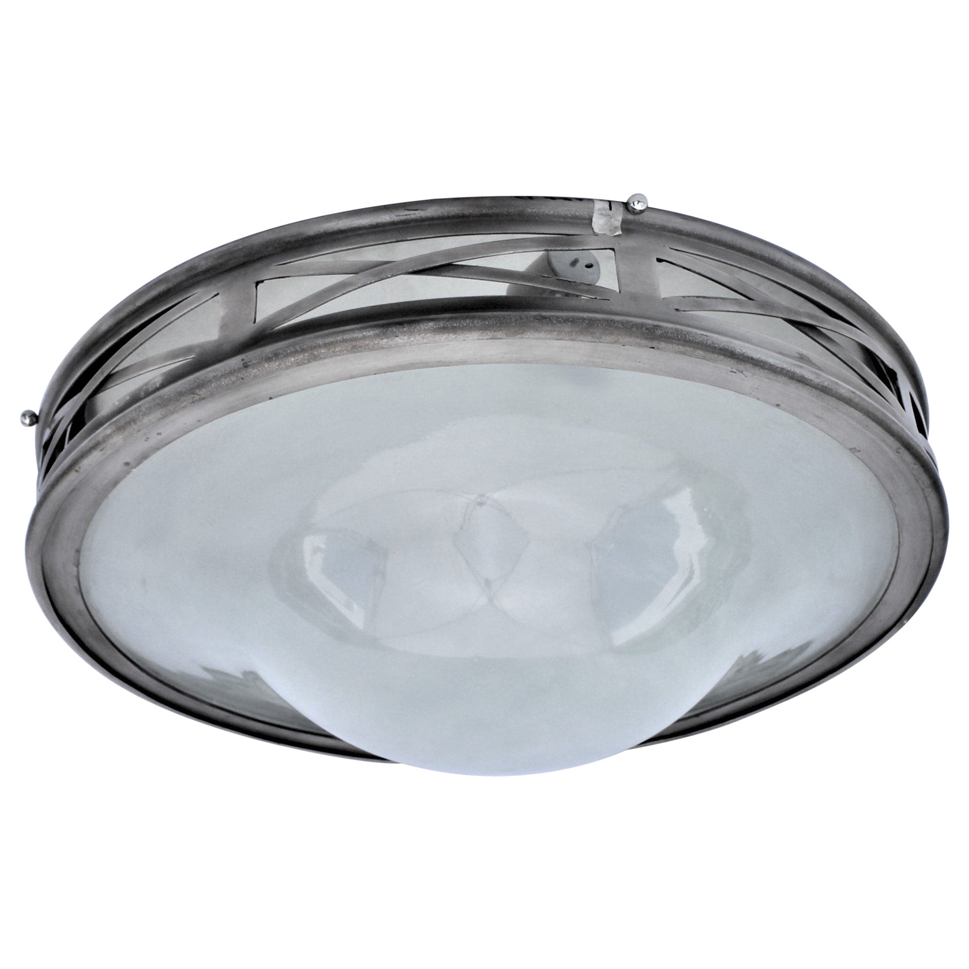 Mid-Century Modern Flush Mount at 1stDibs