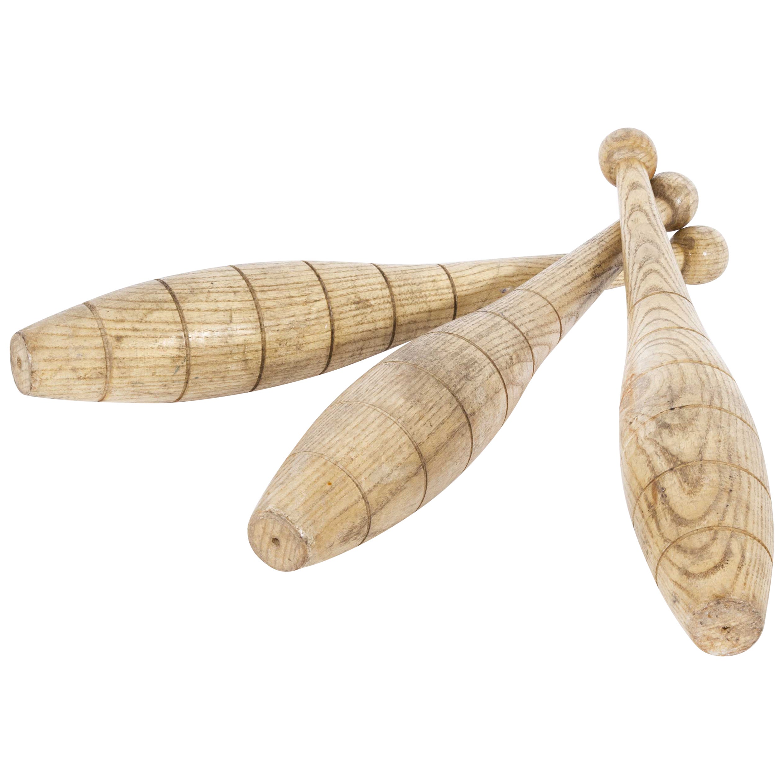 1950s Juggling Batons, Set of Three 'Set 2' For Sale at 1stDibs