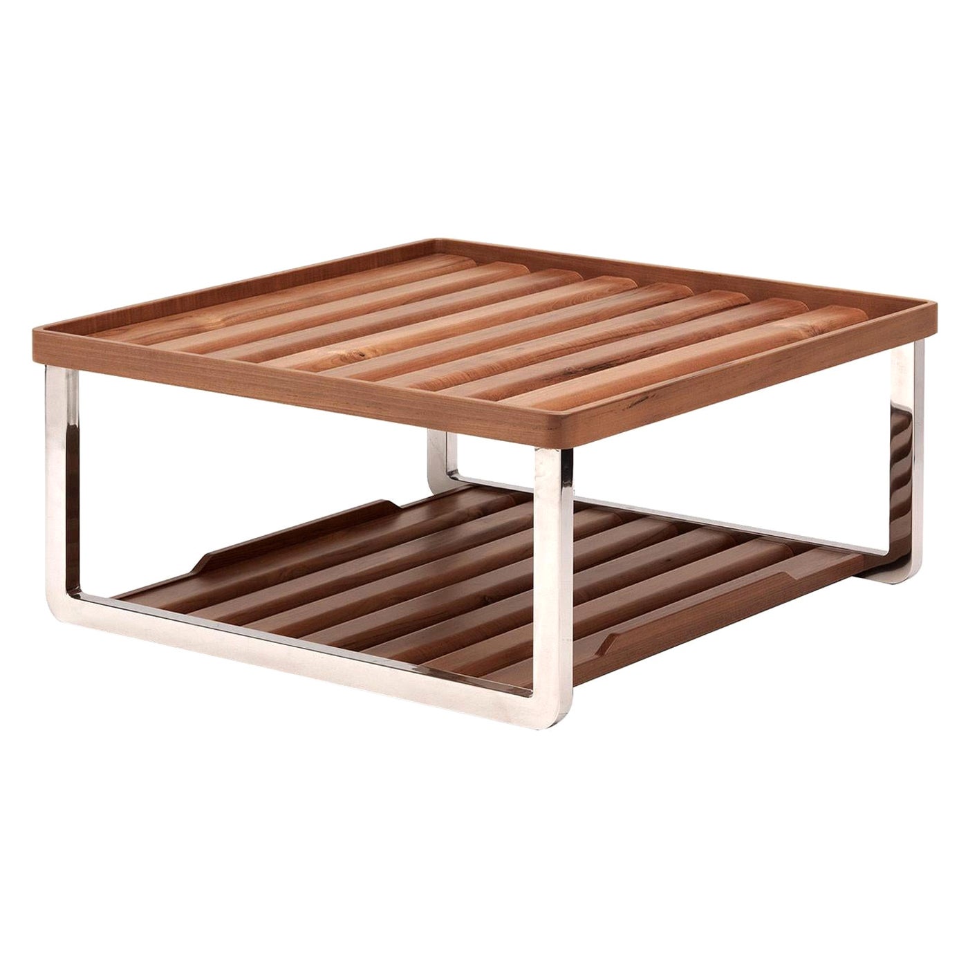 Cherry Square Coffee Table For Sale at 1stDibs